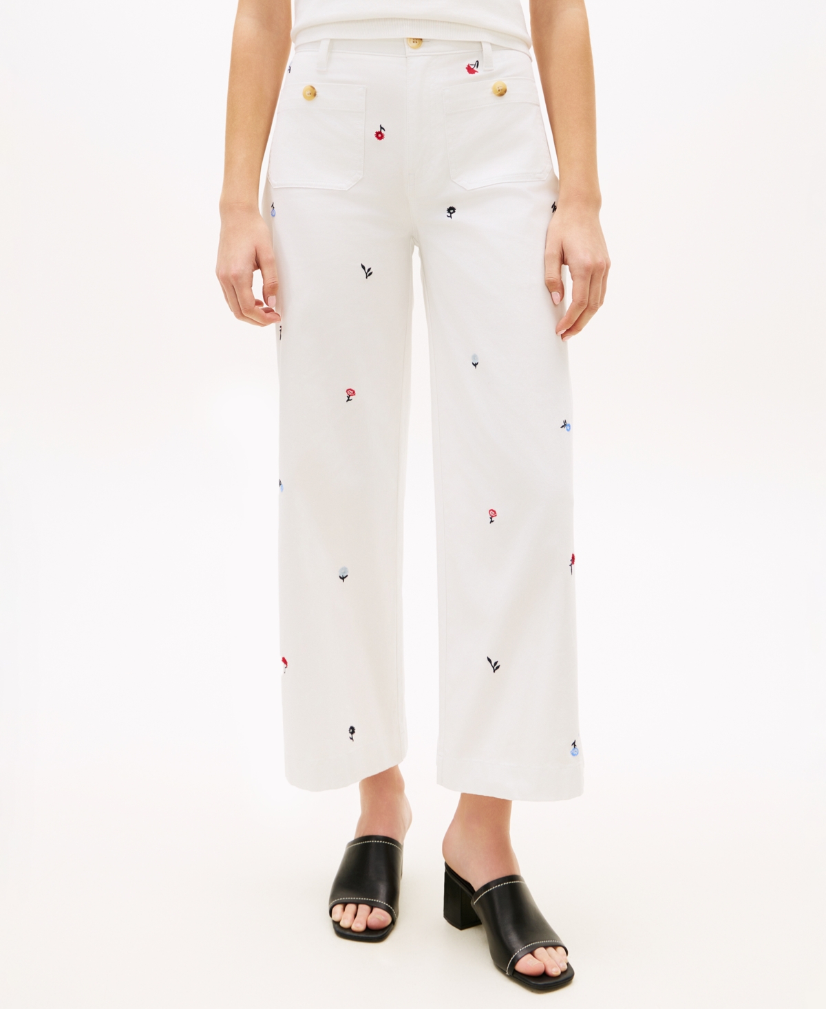 Click here for Tommy Hilfiger Womens Patch Pocket Printed Chinos... prices