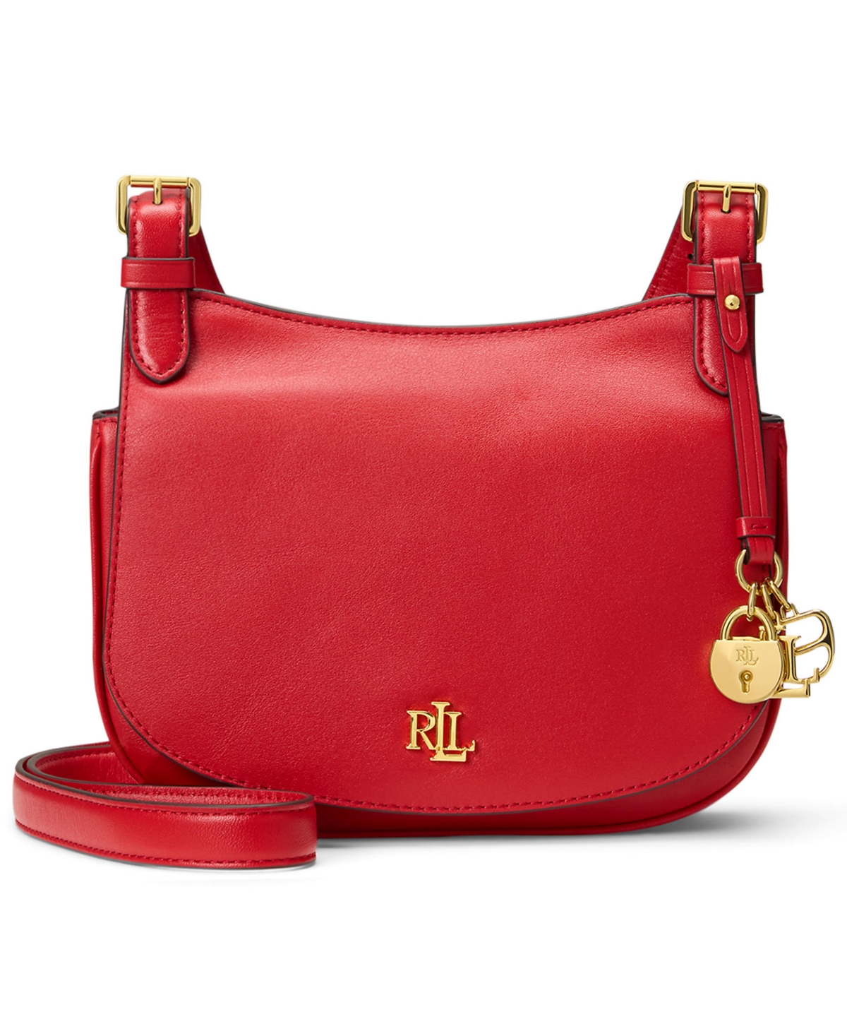 Click here for Lauren Ralph Lauren Leather Small Marcy Crossbody... prices