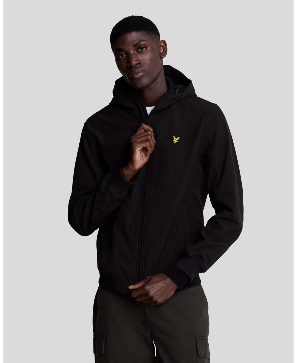 Click here for Lyle & Scott Mens Fleece Back Softshell Jacket - J... prices
