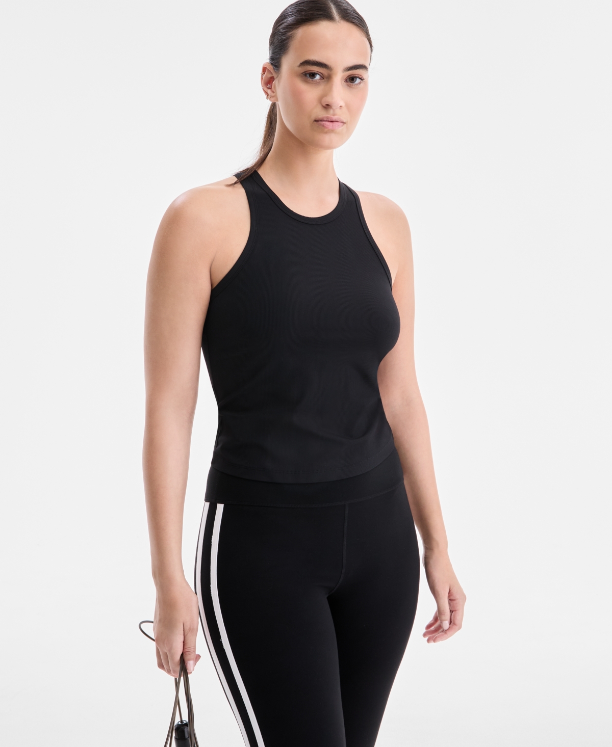 Click here for Id Ideology Womens Ribbed High-Neck Tank Top  Macy... prices