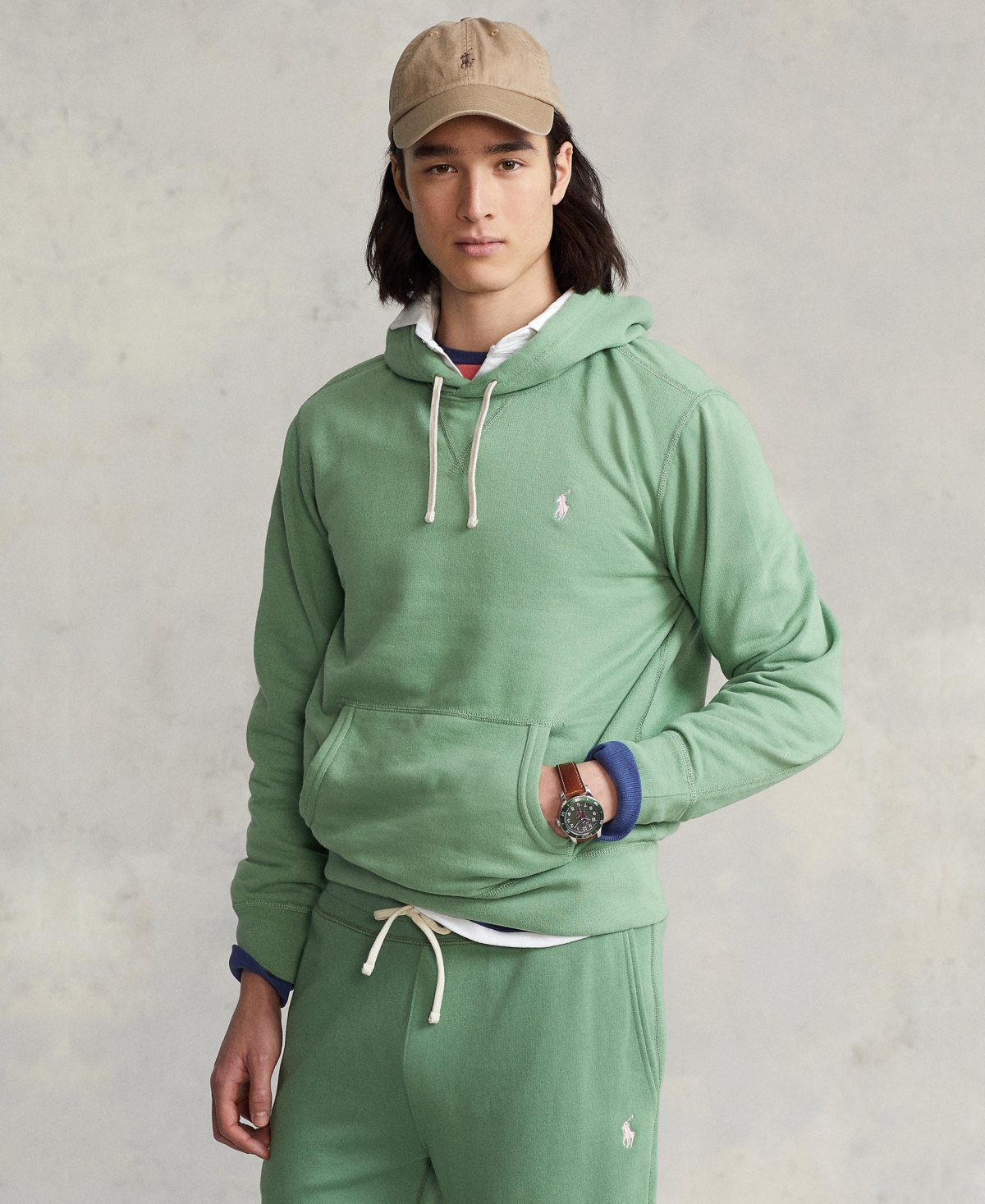 Click here for Polo Ralph Lauren Mens Classic-Fit Hoodie - Outbac... prices