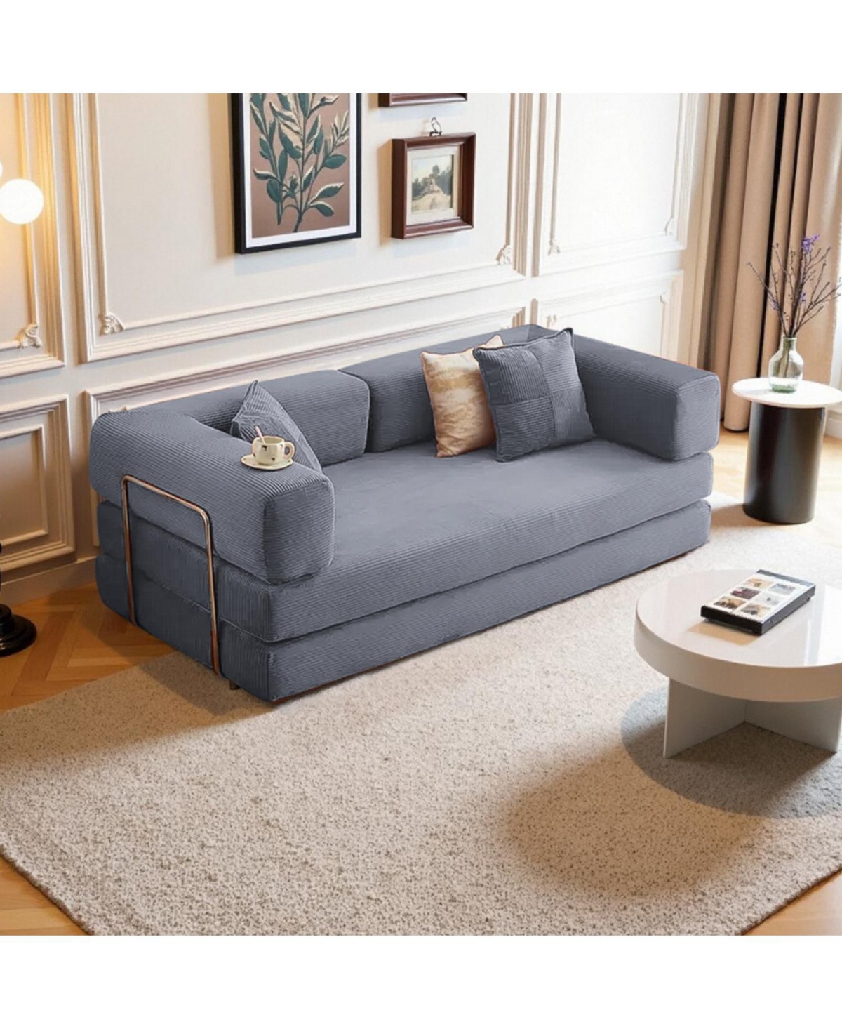 Click here for Streamdale Furniture 2-in-1 Convertible Sofa Bed w... prices