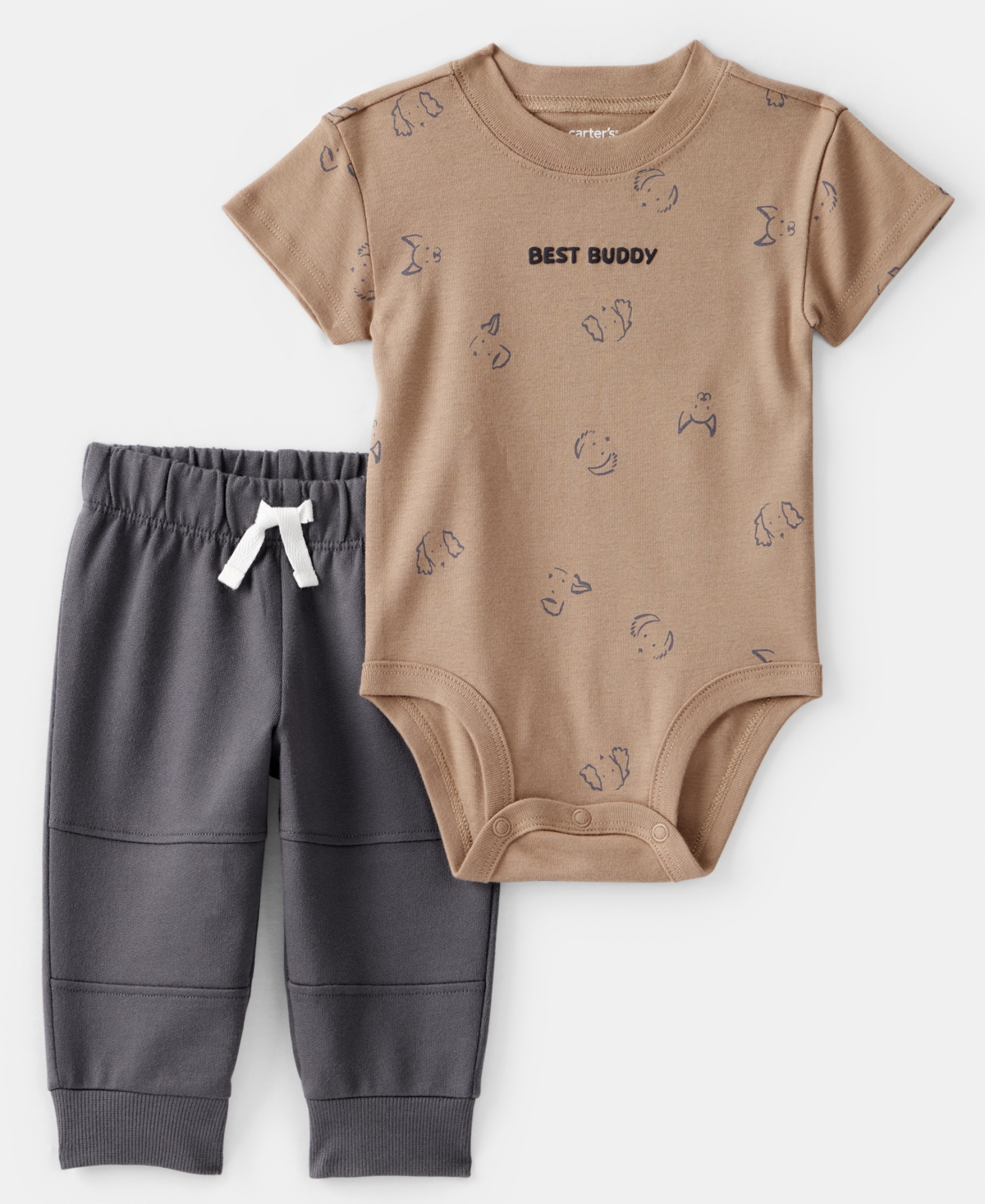 Click here for Carters Baby Boys Best Buddy Short-Sleeve Bodysuit... prices