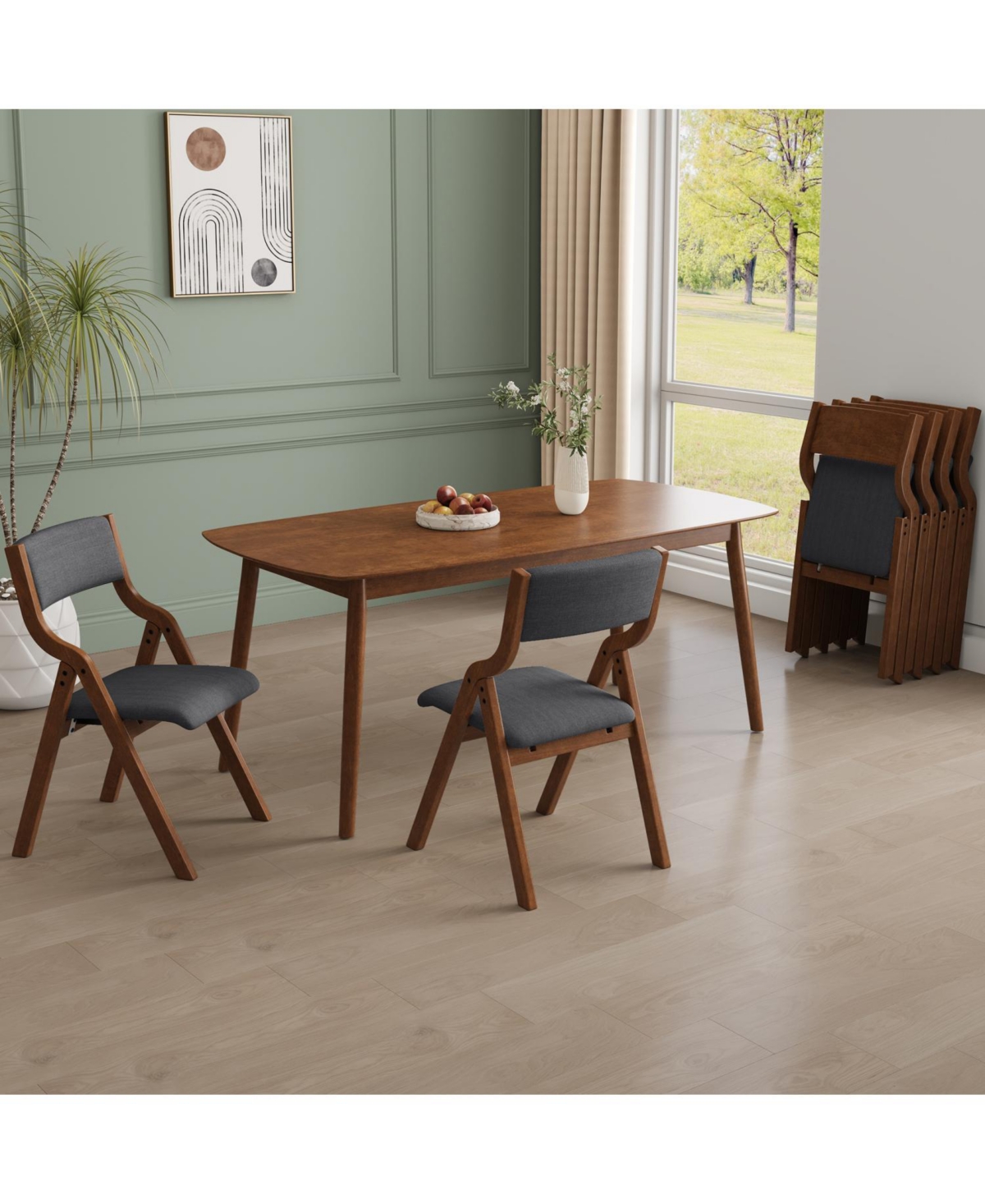 Click here for Streamdale Furniture Folding Upholstered Dining Ch... prices