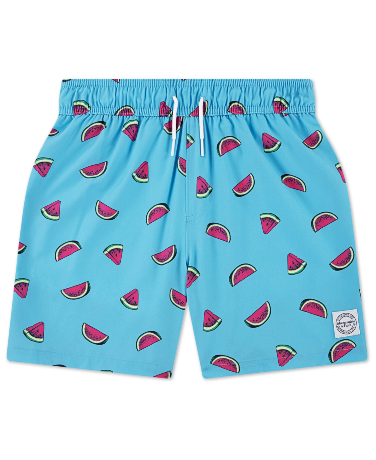 Click here for abercrombie kids Boys 5-8 Printed Swim Trunks - Aq... prices