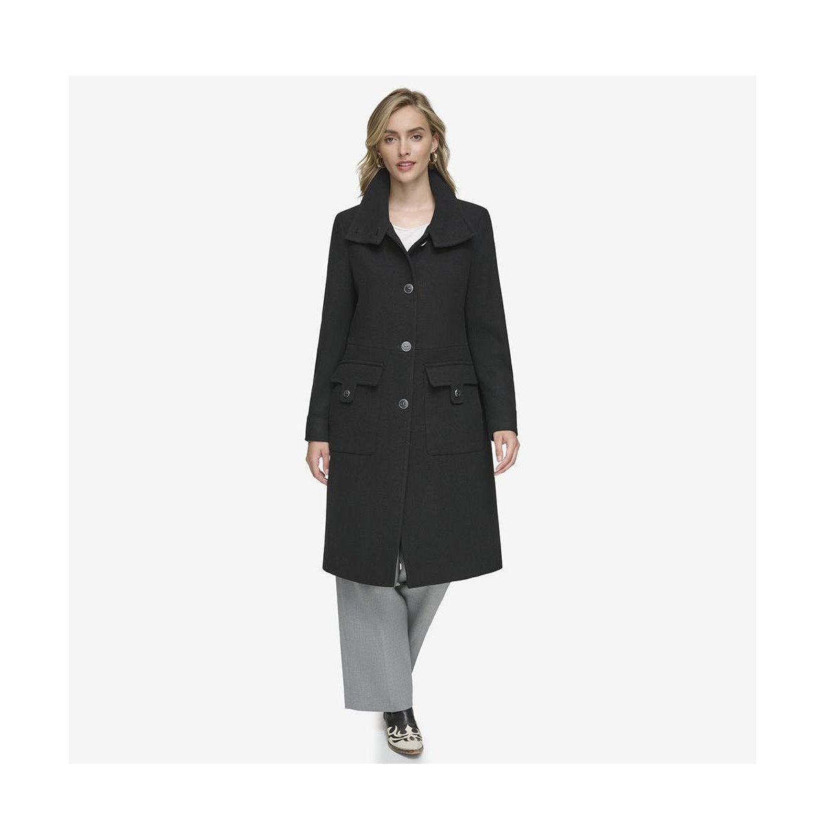 Click here for Andrew Marc Womens Almedia Sb Wool Twill Coat With... prices