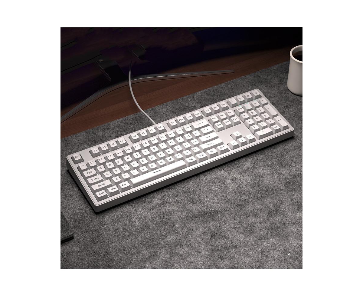 Click here for Risokeys 108-Key Wired Mechanical Keyboard: Hot-Sw... prices