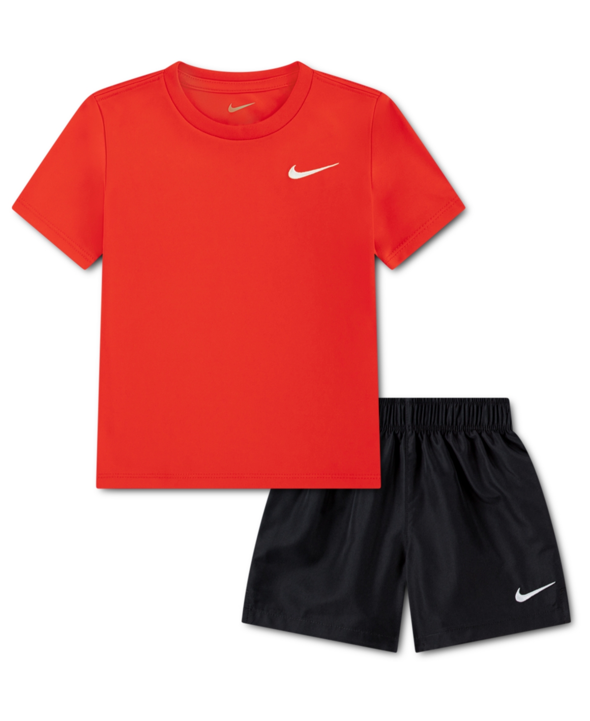 Click here for Nike Boys Toddler 2T-4T Dri-fit Crewneck T-Shirt a... prices