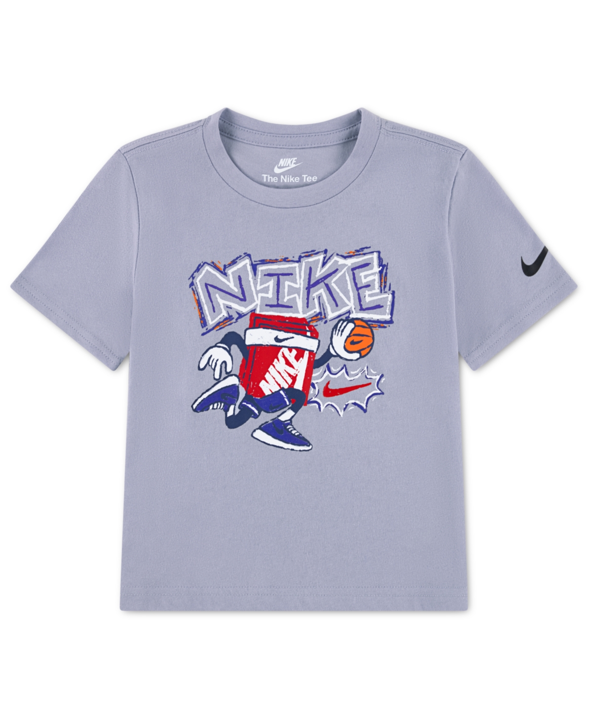 Click here for Nike Boys Toddler 2T-4T Boxy Basketball Crewneck T... prices