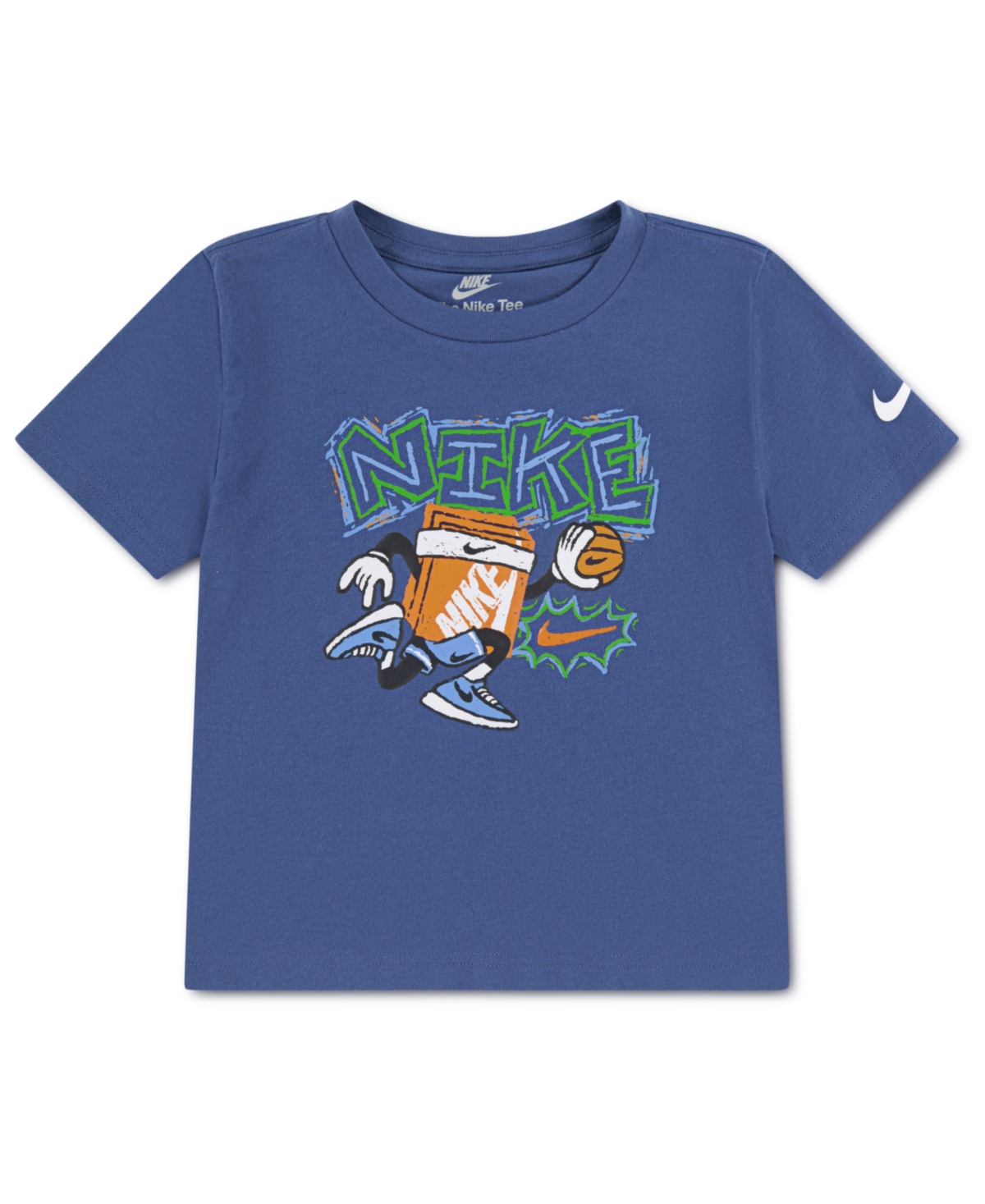 Click here for Nike Boys Toddler 2T-4T Boxy Basketball Crewneck T... prices