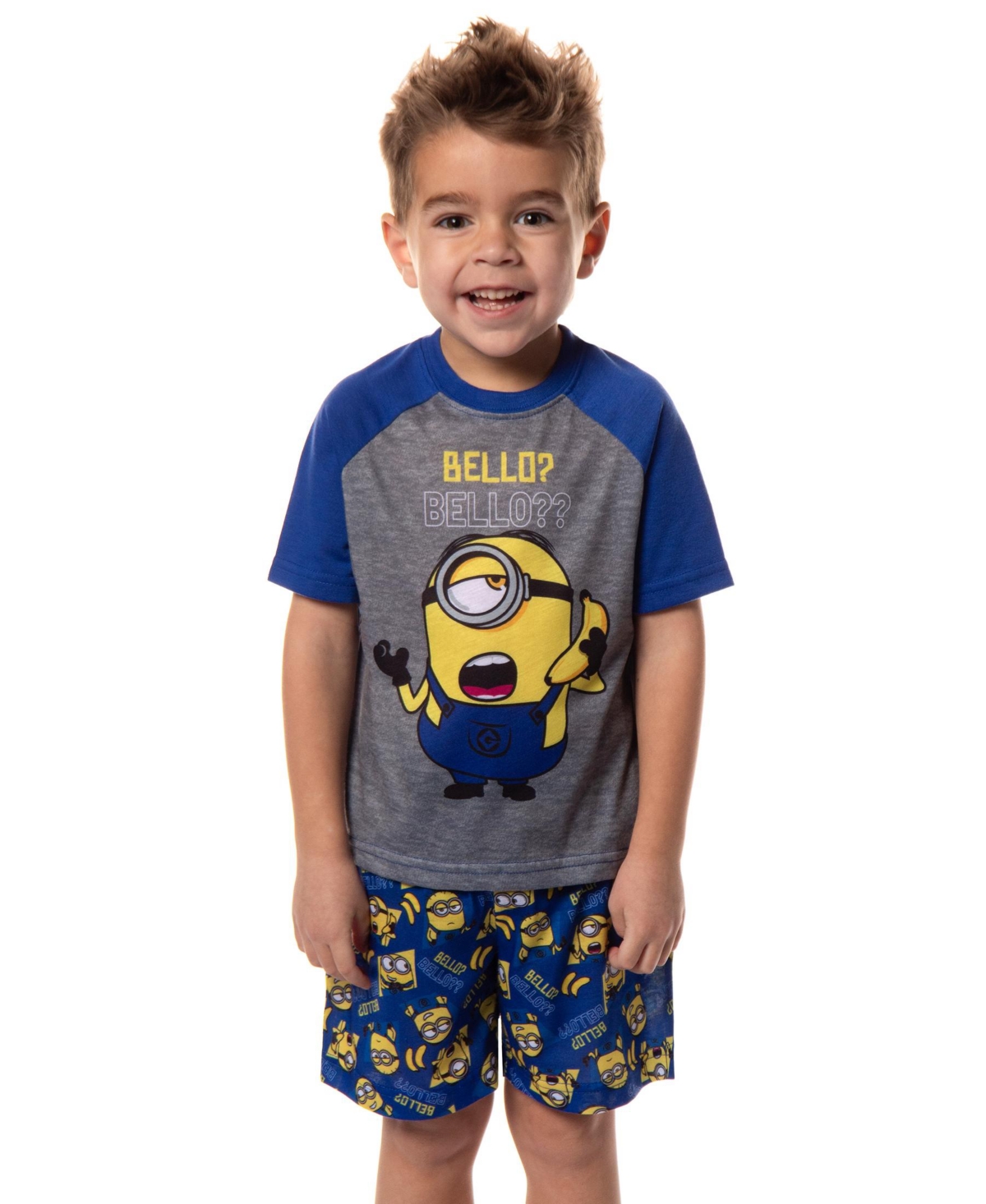 Click here for Minions Despicable Me Boys Minions Bello Raglan 2-... prices