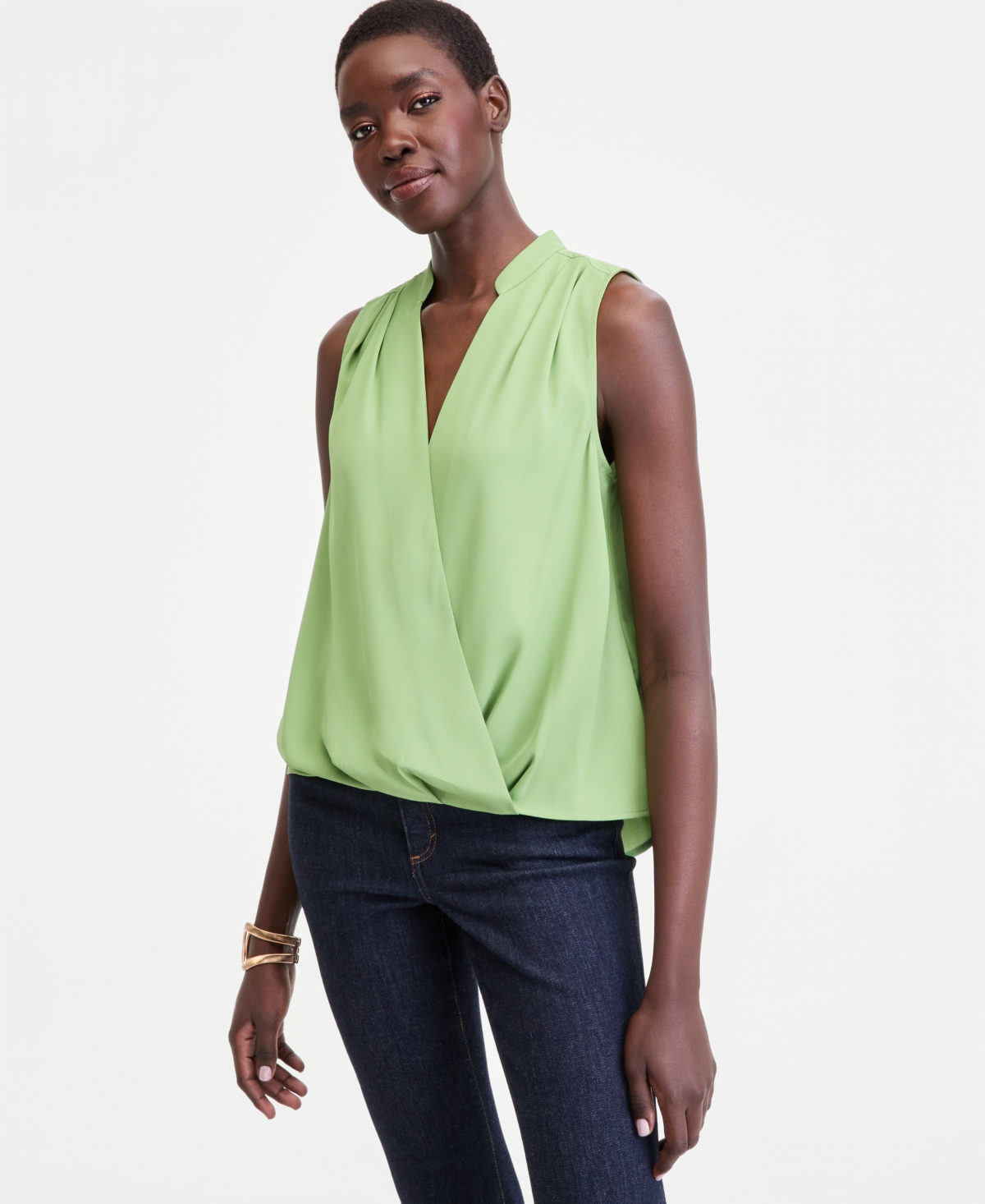 Click here for I.n.c. International Concepts Womens V-Neck Sleeve... prices