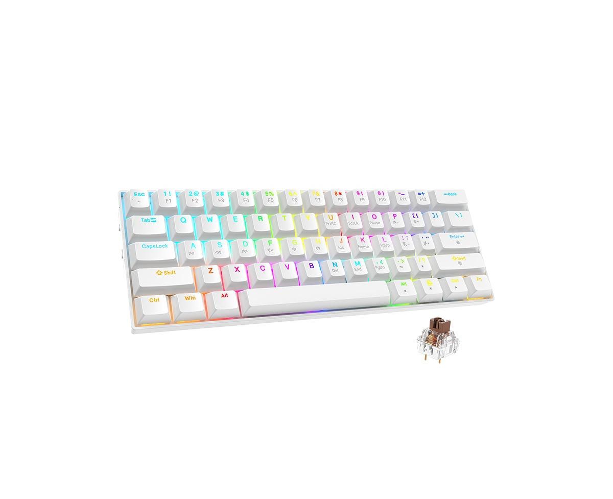 Click here for Risokeys 61-key mechanical keyboard  tri-mode Blue... prices