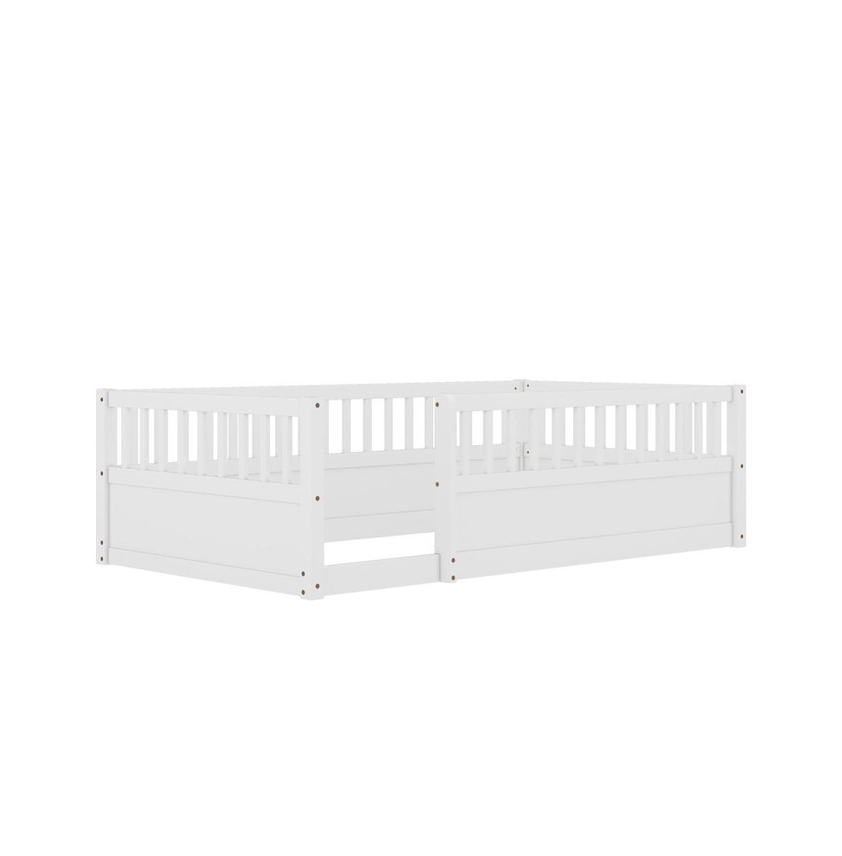 Click here for Cesicia Twin Size Montessori Wooden Floor Bed Fram... prices