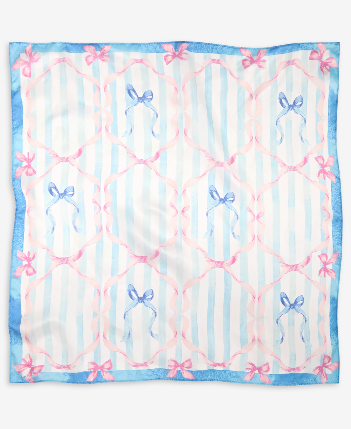 Click here for On 34th Ribbon Bow Print Square Scarf  Macys Exclu... prices