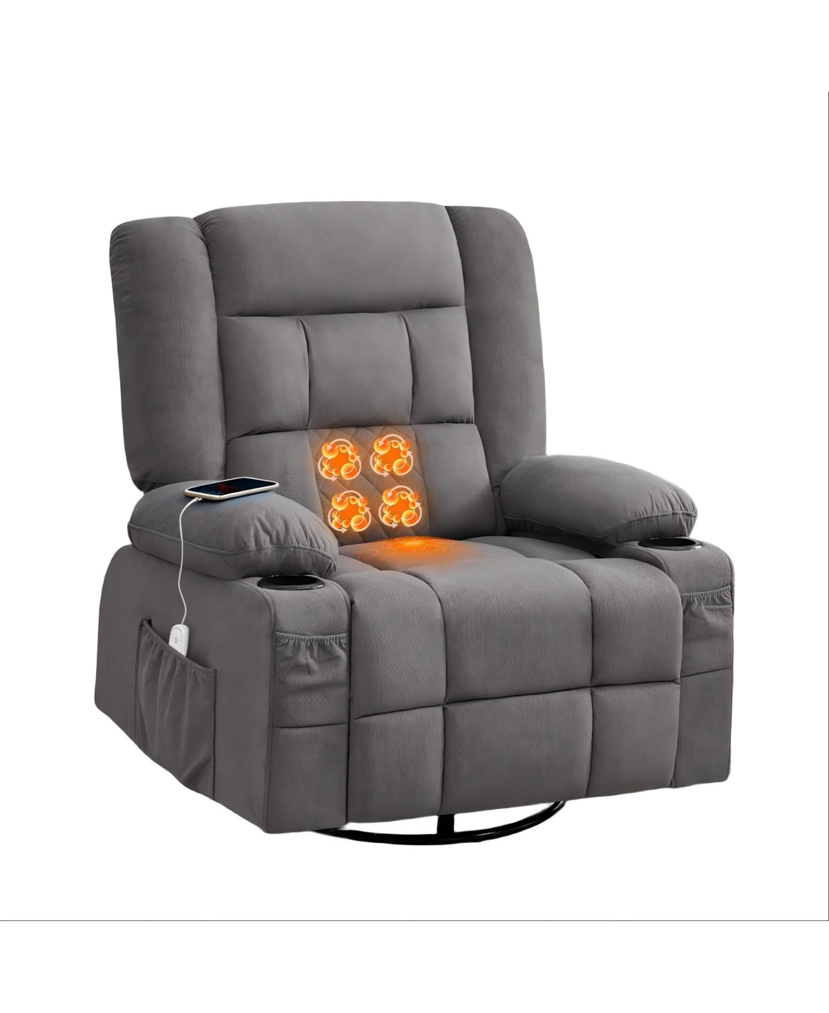 Click here for Boyel Living Massage Rocker Recliner Chair with 4-... prices