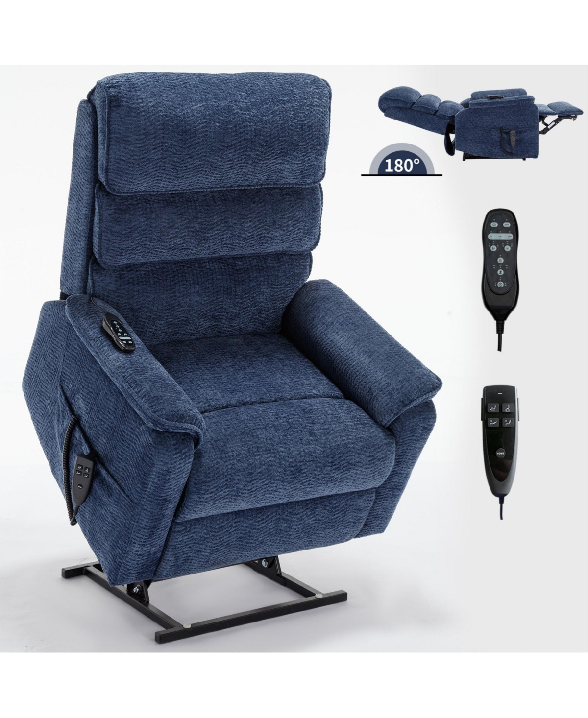 Click here for Boyel Living Fabric Dual Motor Power Lift Recliner... prices