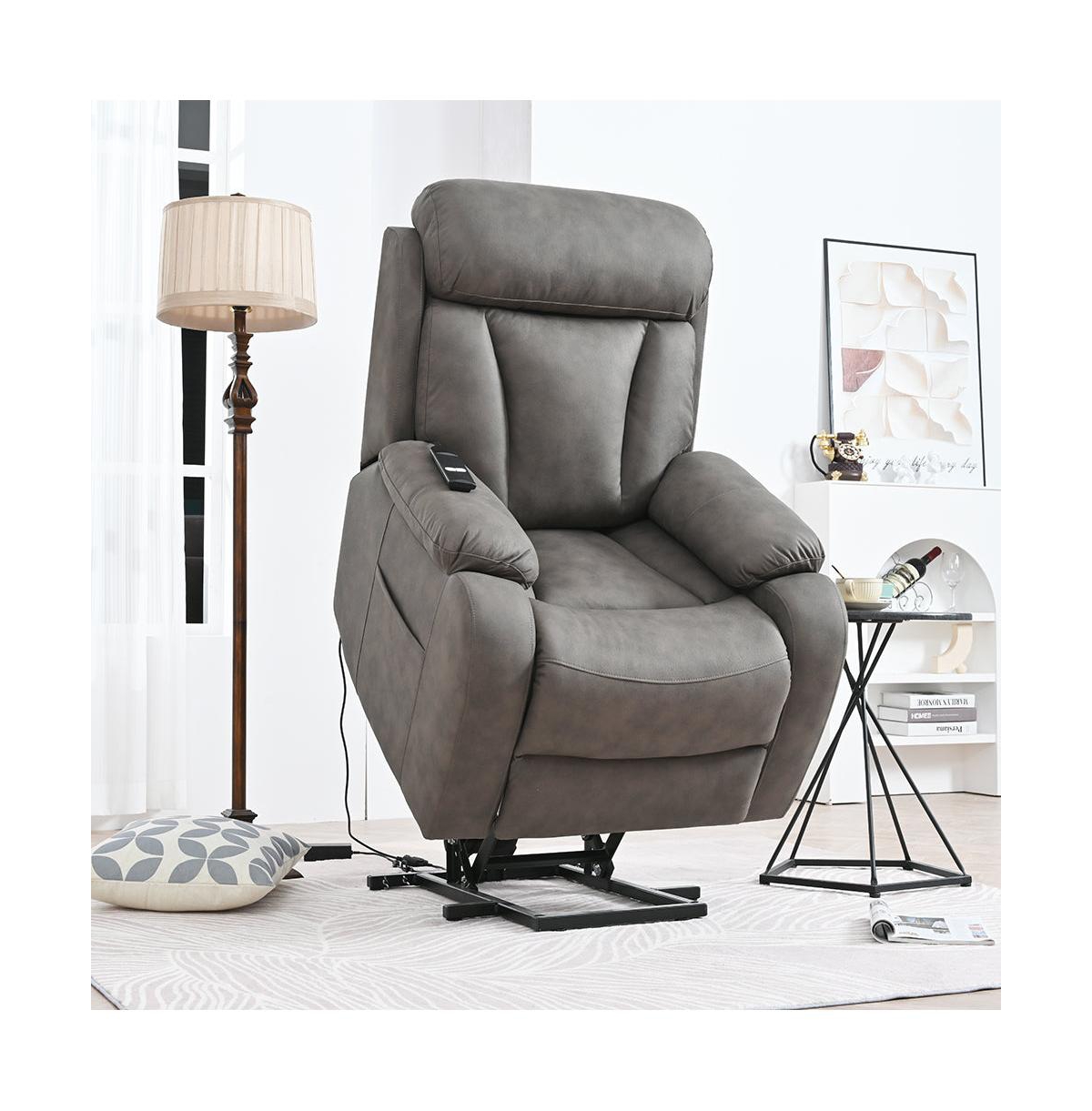 Click here for Clihome Power Lift Recliner Chair with Remote Cont... prices