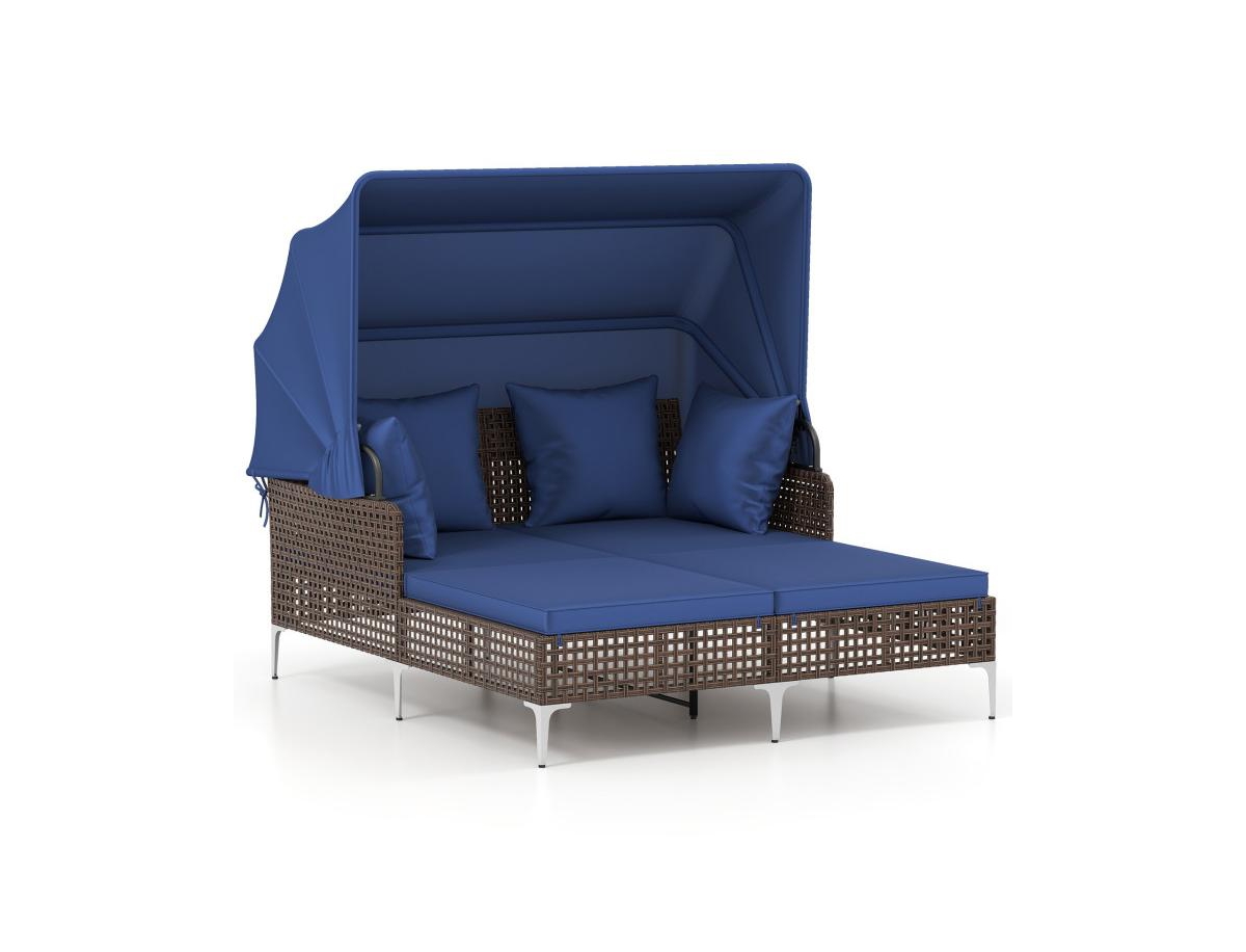 Click here for Slickblue Patio Chaise Lounge Chair with 6-Level A... prices