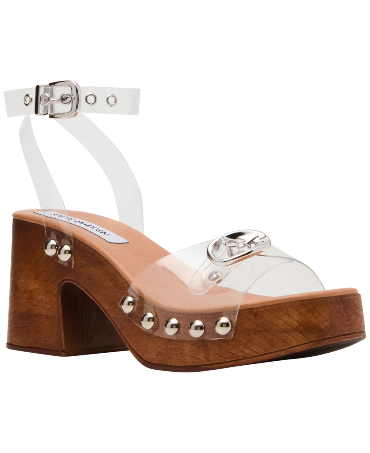 Click here for Steve Madden Womens Kruise Wooden Platform Sandals... prices