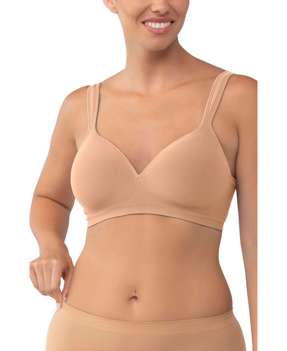Click here for Underoutfit Womens The Perfect Neckline Bra - Coff... prices