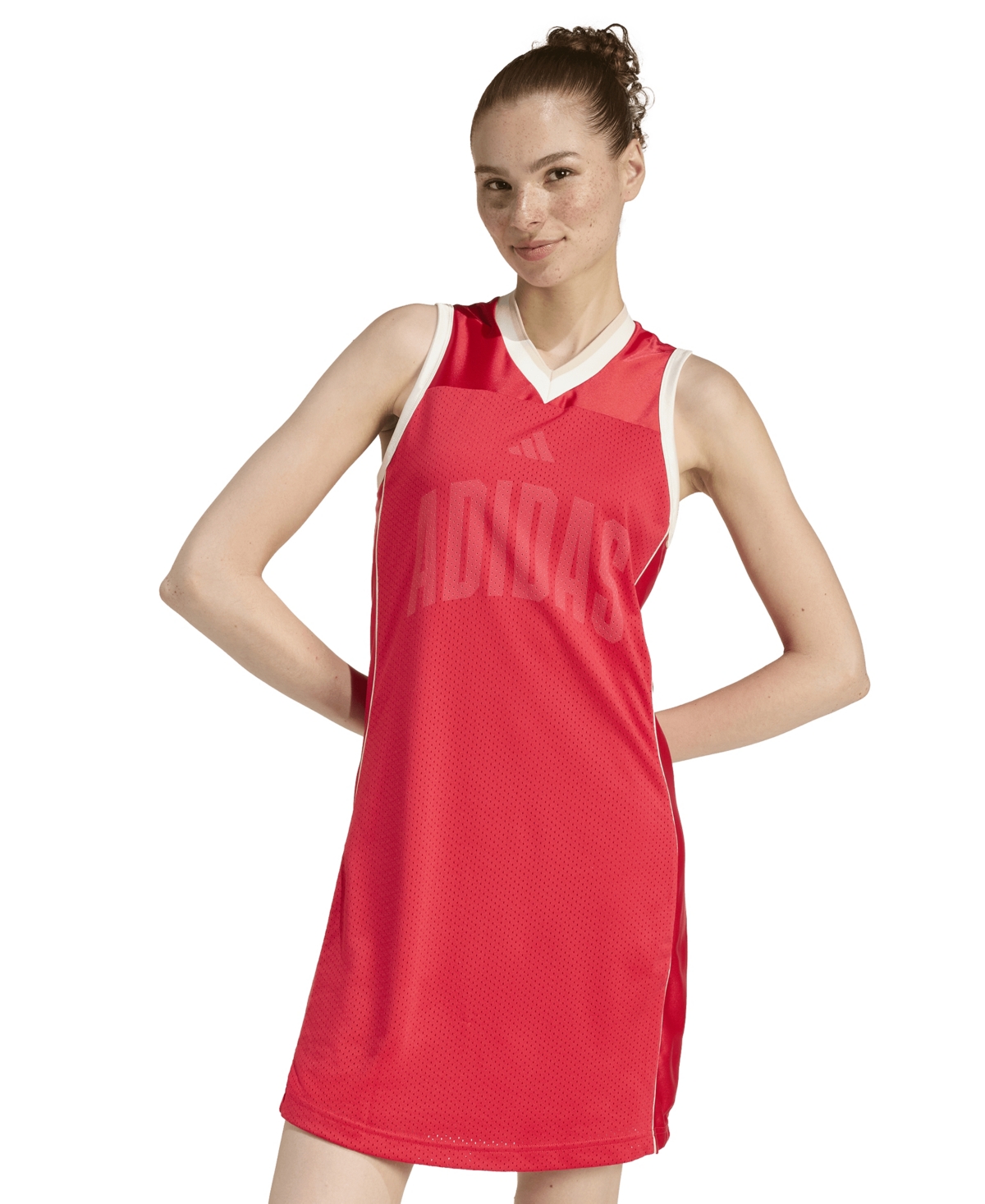 Click here for adidas Womens Stadium Mesh V-Neck Sportswear Dress... prices