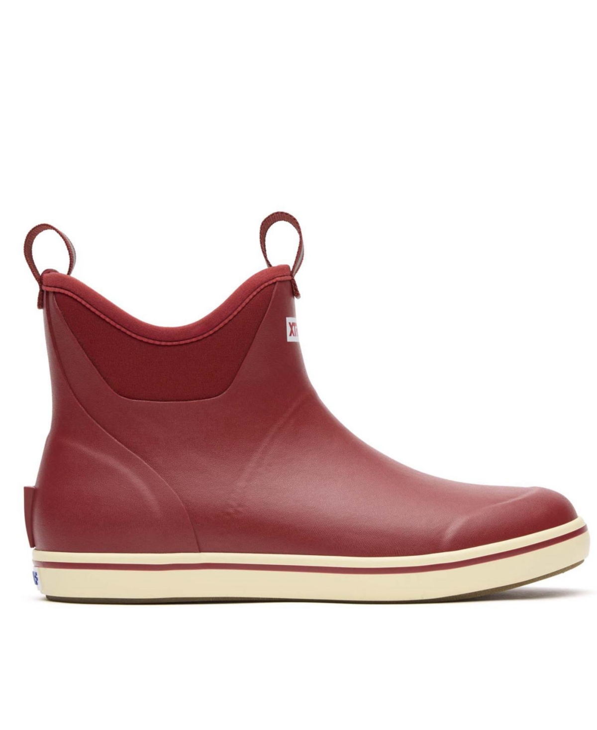 Click here for Xtratuf Mens Ankle Deck Boot - Rust red prices