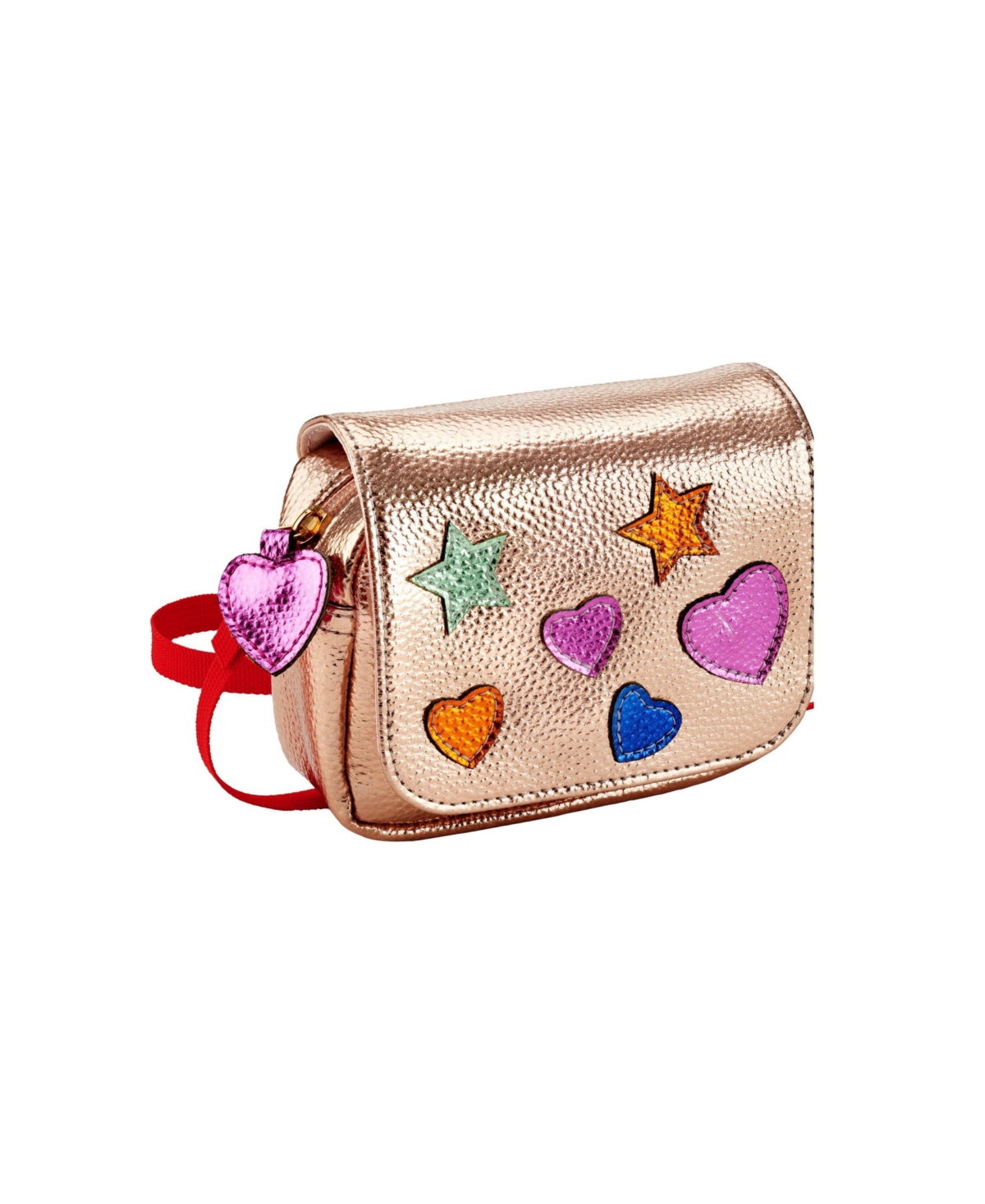 Click here for Stych Girls Heart and Star Crossbody Bag - Pink prices