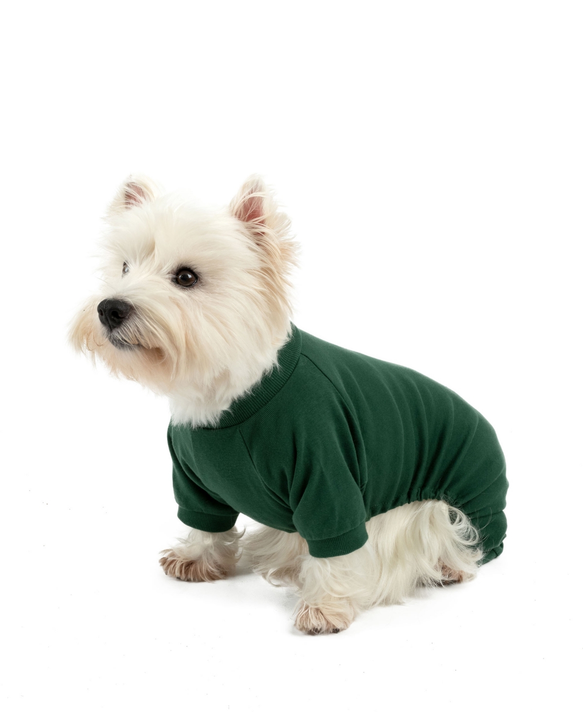 Click here for Leveret Dog Cotton Pajama Solid Navy - Uniform Gre... prices