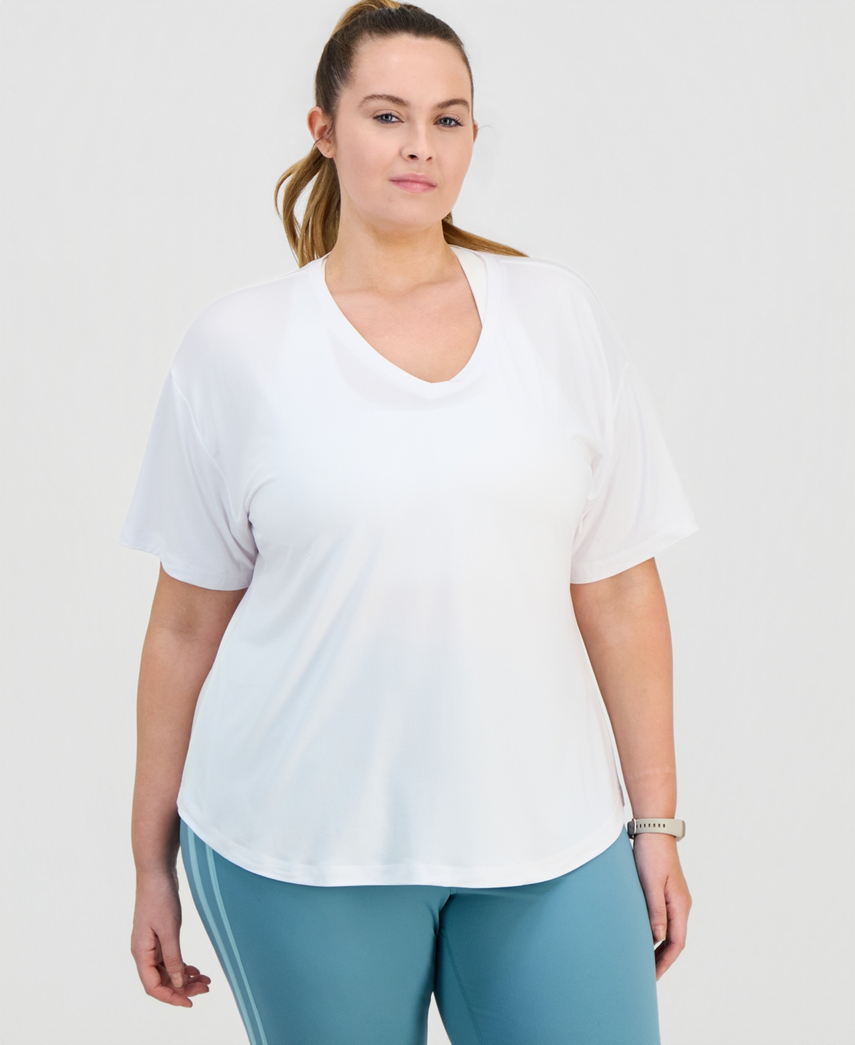 Click here for Id Ideology Plus Size V-Neck Performance Tee  Macy... prices