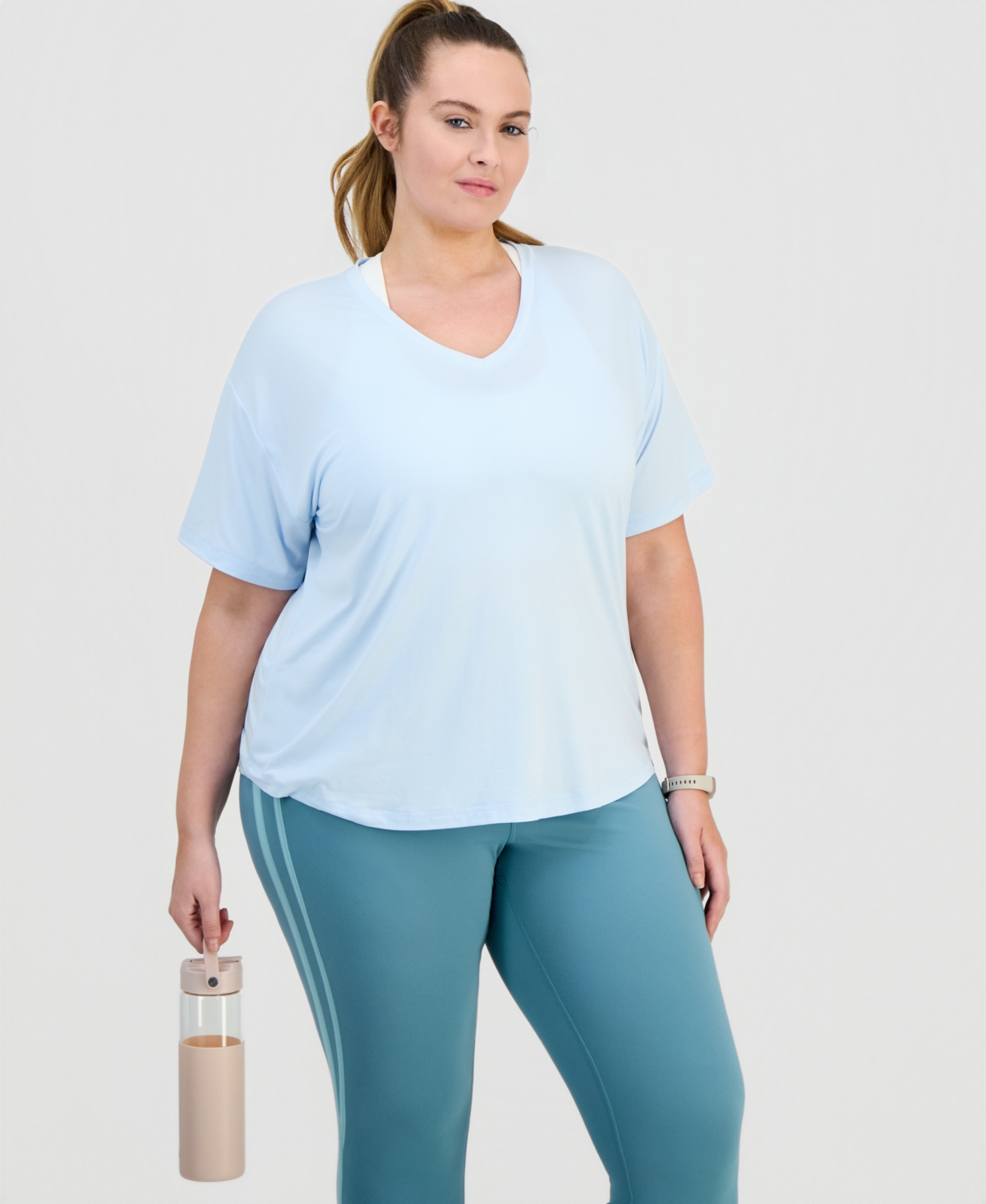 Click here for Id Ideology Plus Size V-Neck Performance Tee  Macy... prices