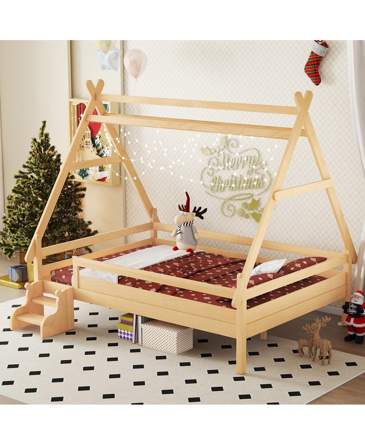 Click here for Streamdale Furniture Full House Platform Bed with... prices