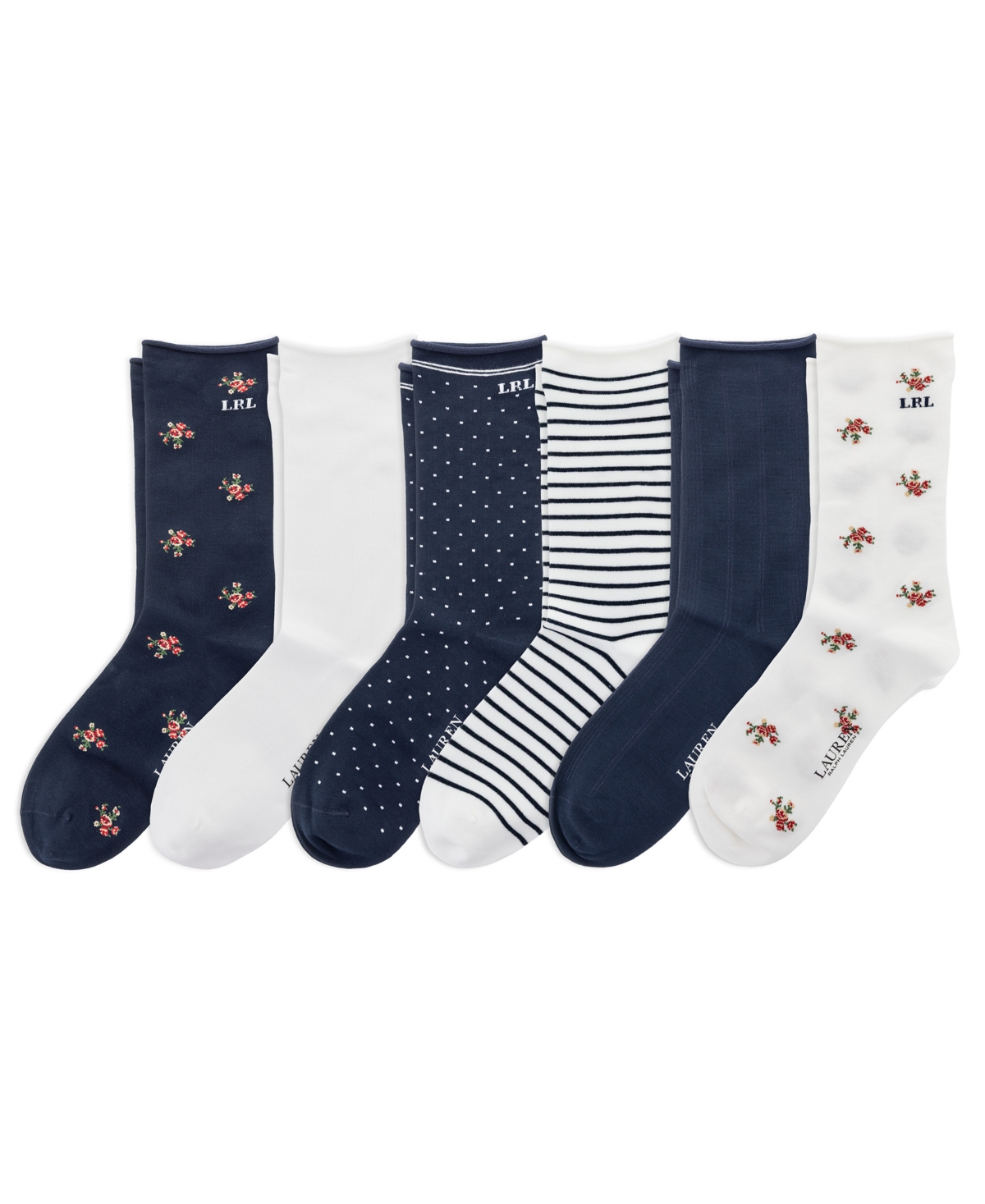Click here for Lauren Ralph Lauren Womens Bouquet Floral Socks  6... prices