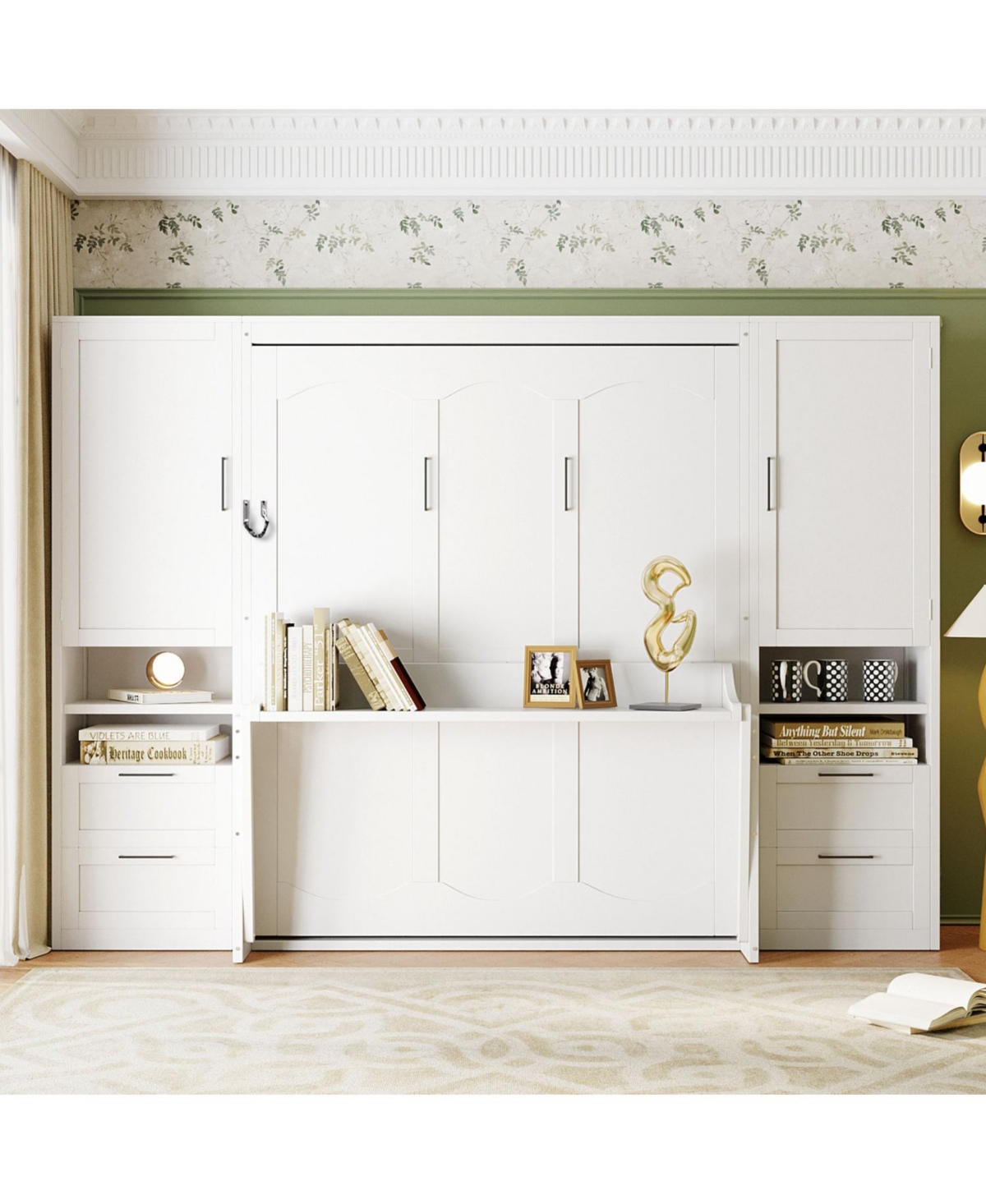 Click here for Streamdale Furniture Queen Size Murphy Bed Wall Be... prices