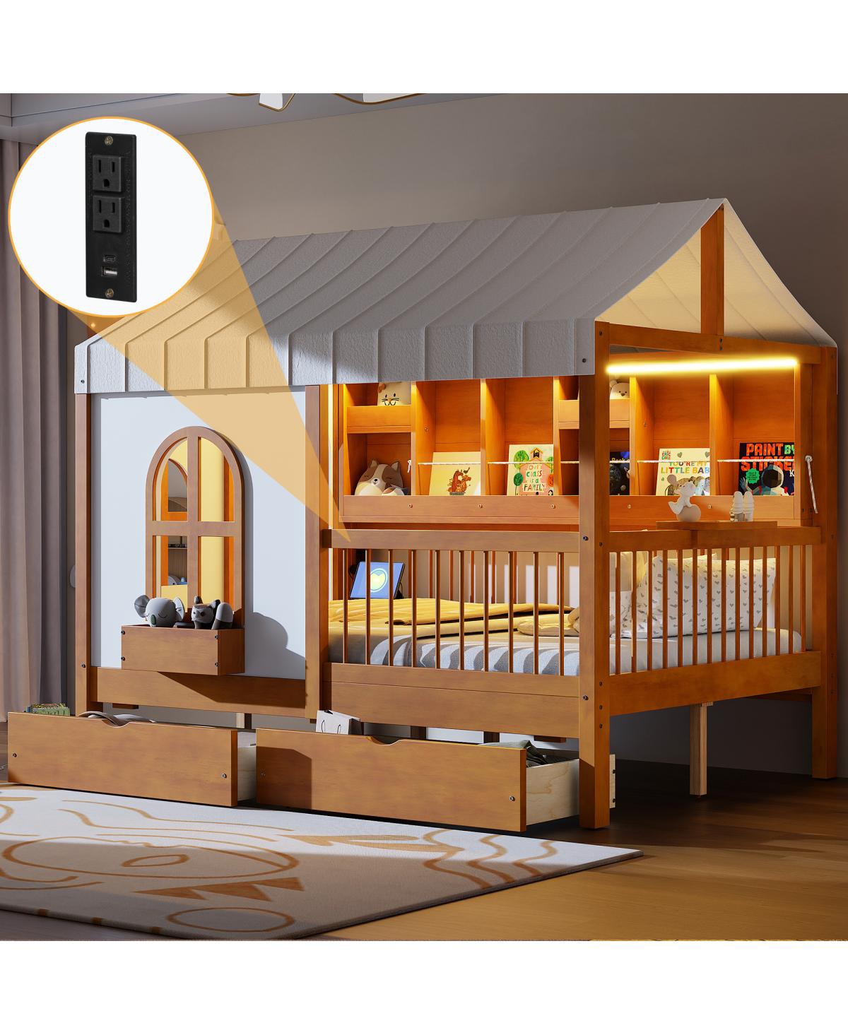 Click here for Streamdale Furniture Streamdale Full Size House Be... prices