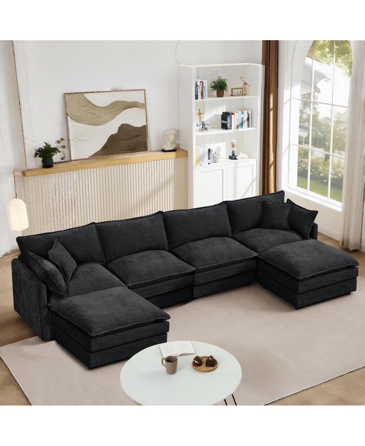 Click here for Streamdale Furniture Modular Sectional Sofa  130.7... prices