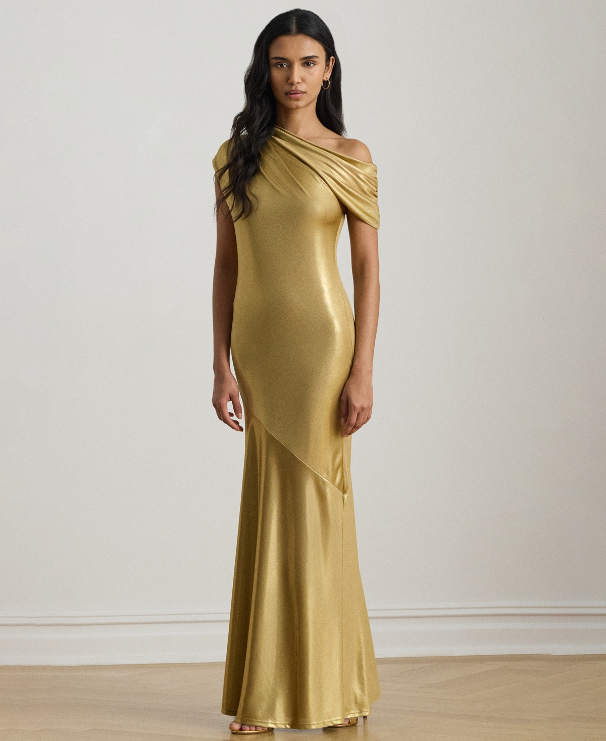 Click here for Lauren Ralph Lauren Womens Metallic Off-The-Should... prices