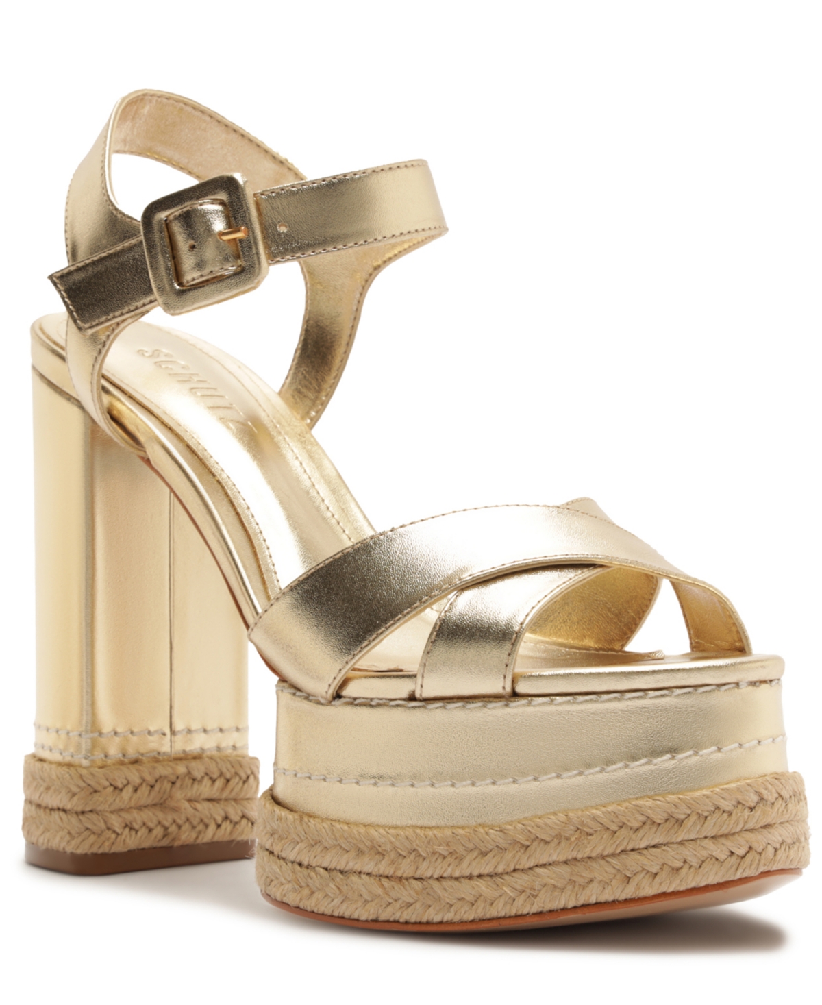 Click here for Schutz Womens Hilda Rope High Round Toe Platform S... prices