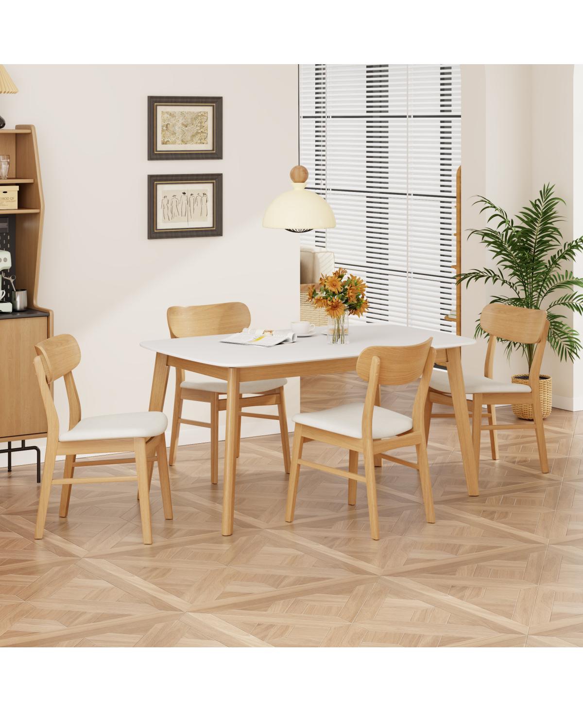 Click here for Streamdale Furniture 5-Piece Dining Table Set with... prices