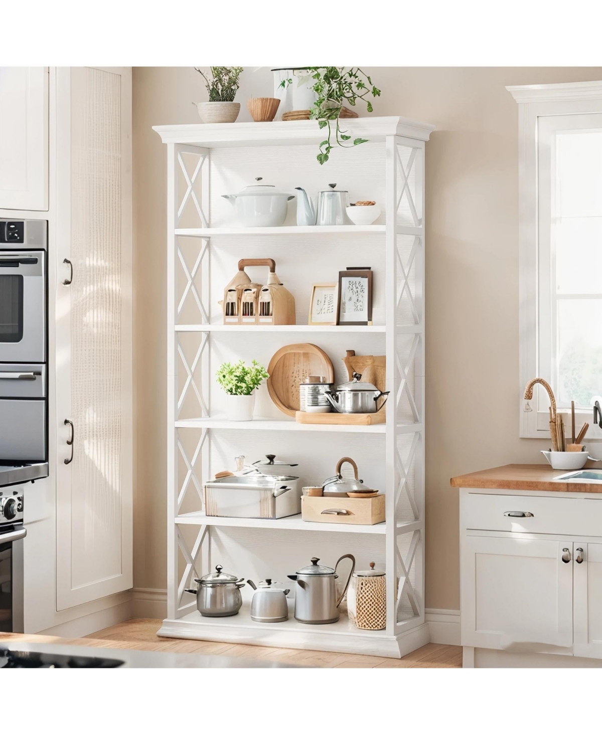 Click here for Tribesigns 6-Tier Kitchen Pantry  71 Inches Indust... prices