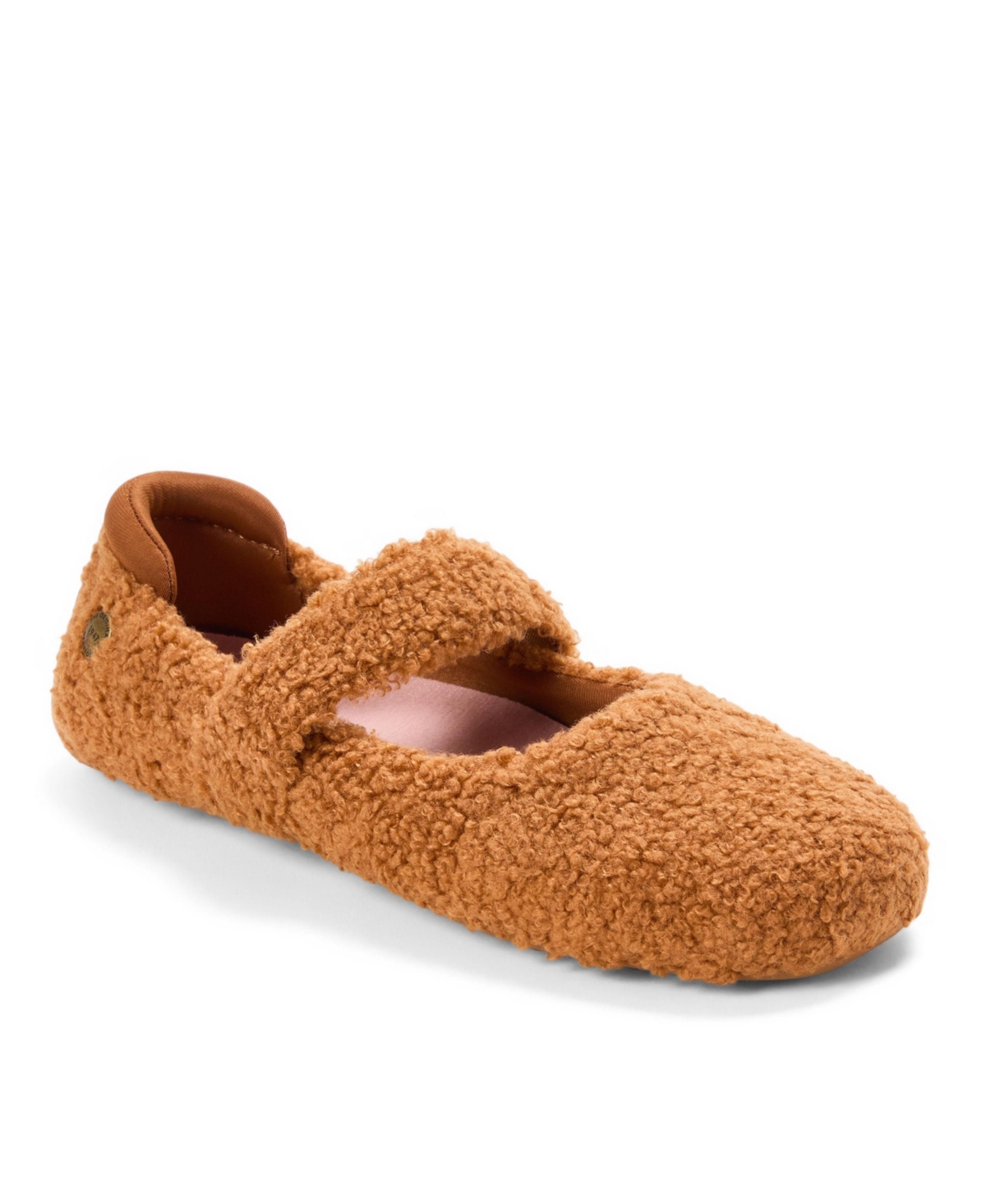 Click here for Dearfoams Womens Haddy Teddy Flat - Whiskey prices