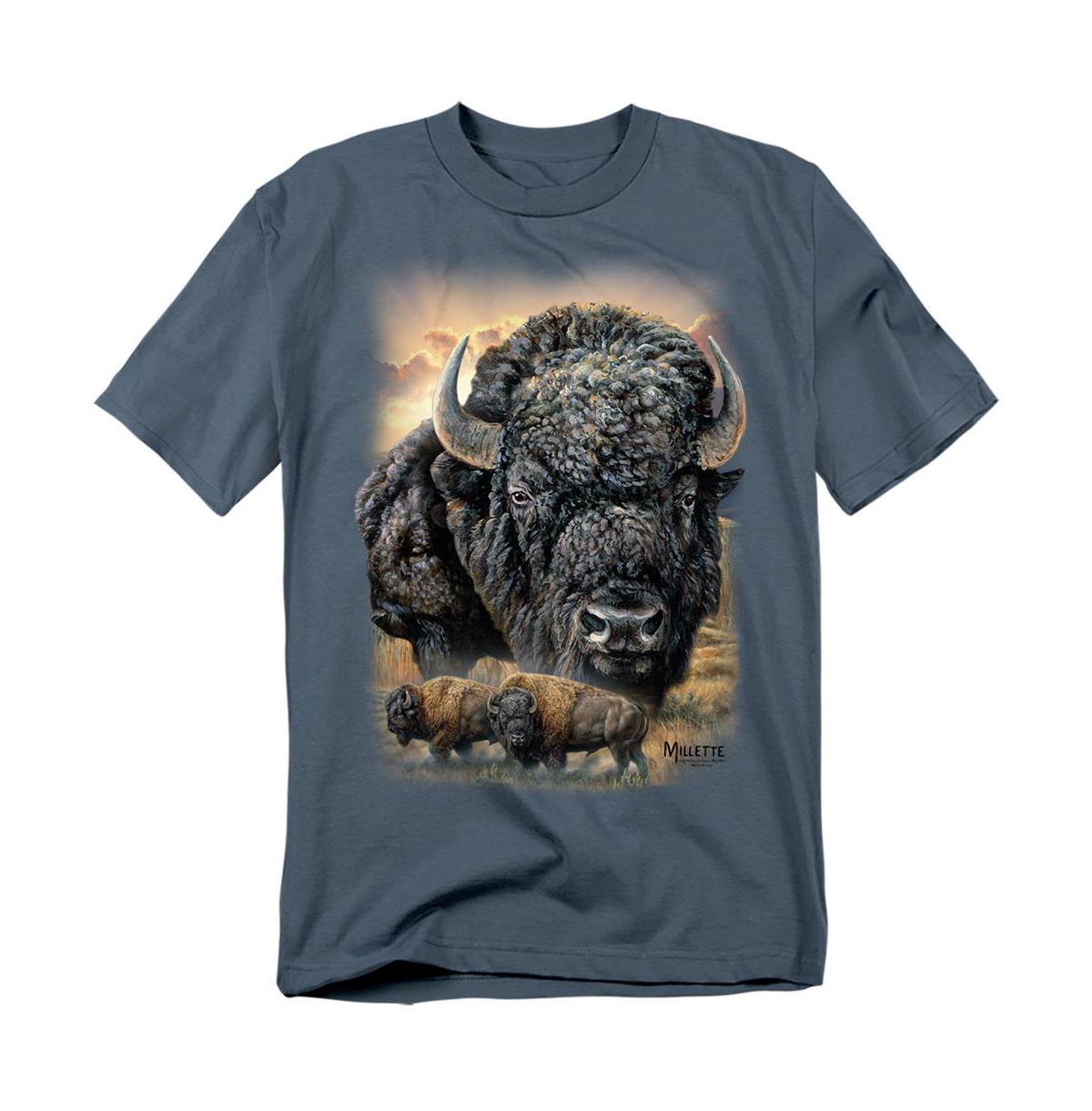 Click here for Wild Wings Mens Wildlife T Shirt - Slate prices