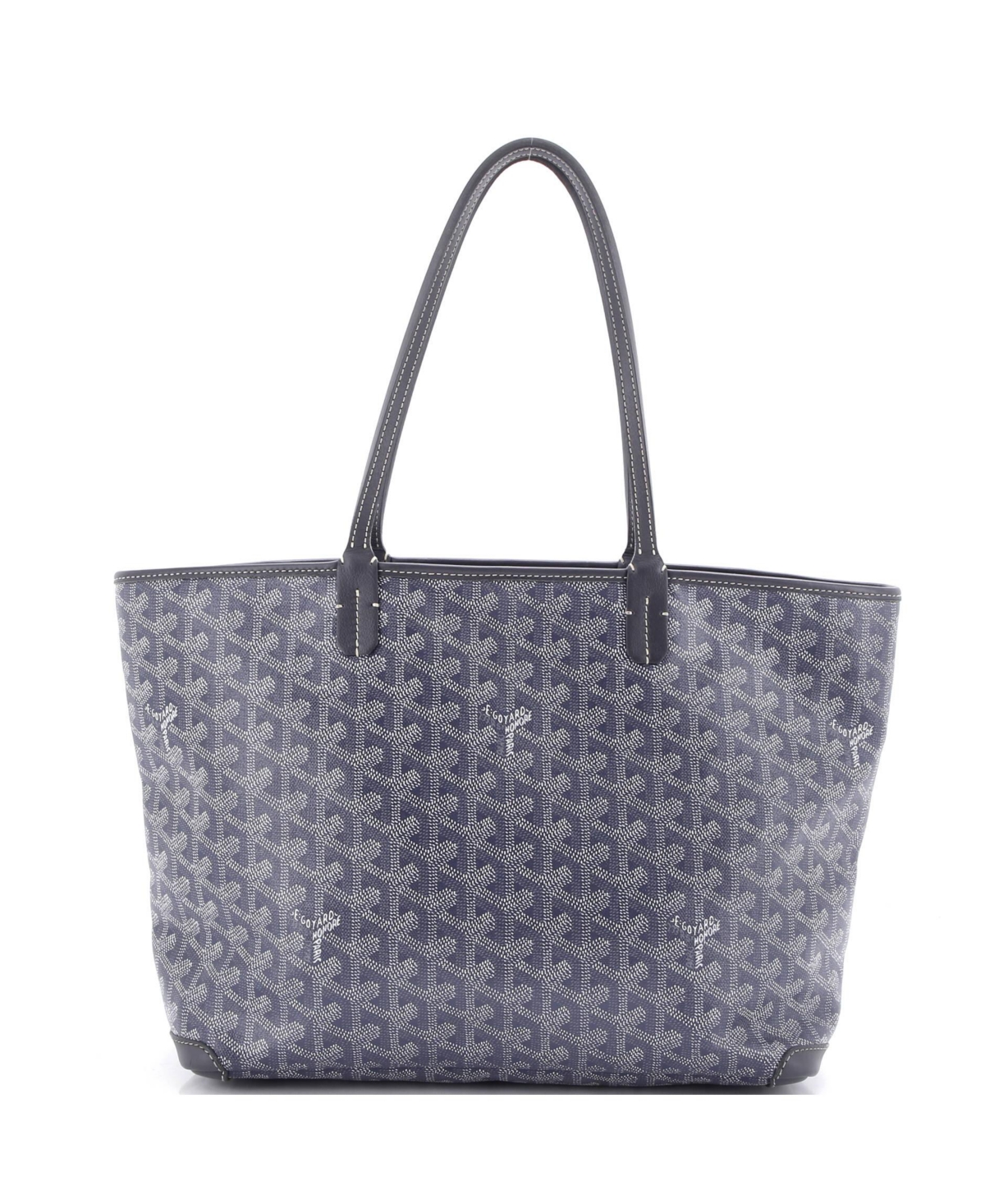 Click here for Pre-Owned Goyard Pm Artois Tote Coated Canvas - Gr... prices