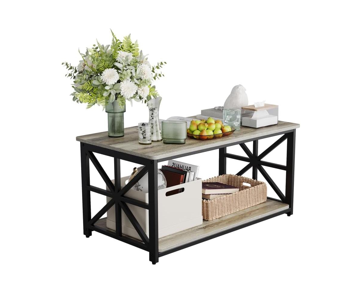 Click here for gaomon 2-Tier Center Table Living Room Coffee Tabl... prices