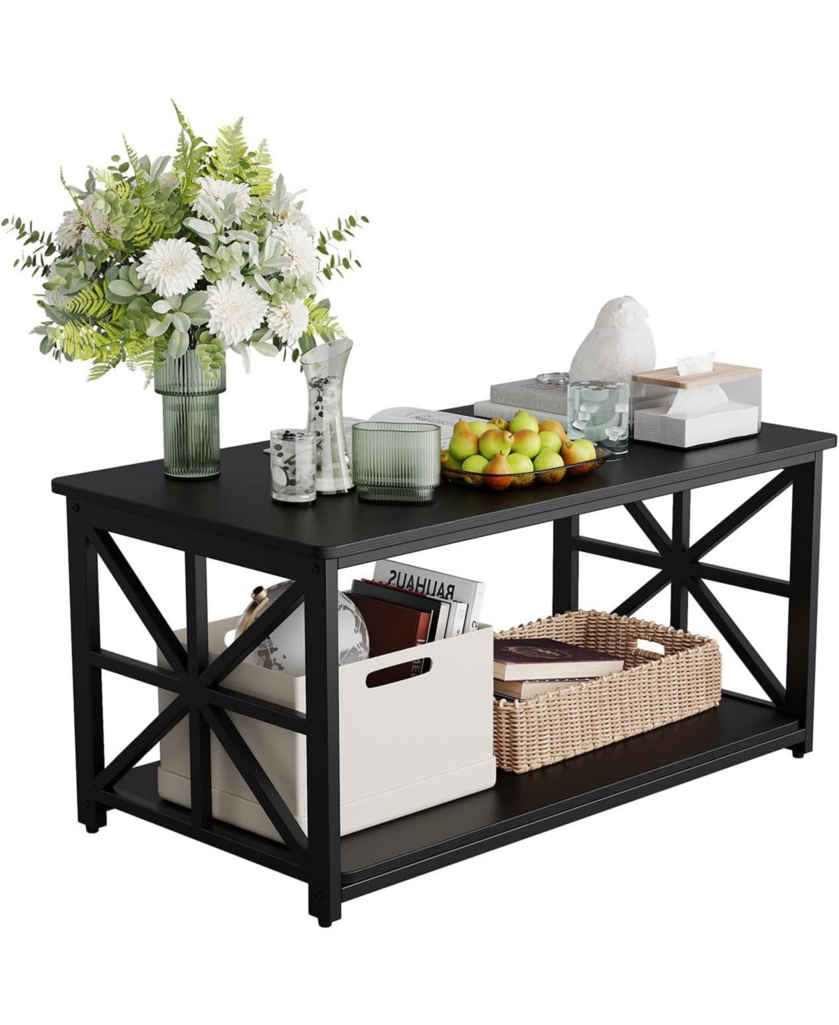 Click here for gaomon 2-Tier Center Table Living Room Coffee Tabl... prices