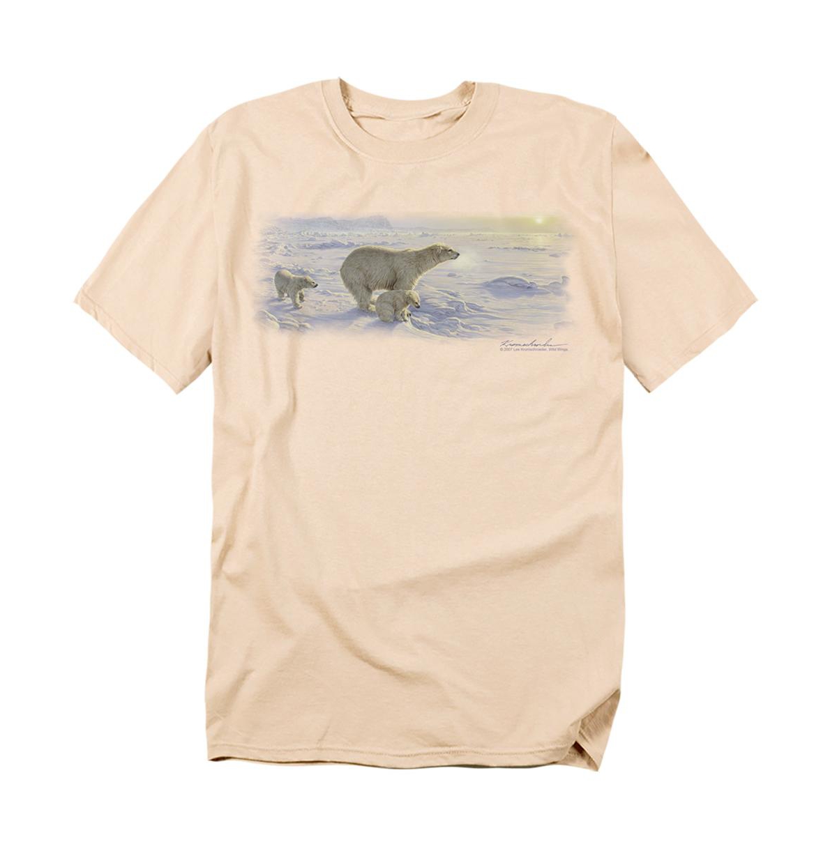 Click here for Wild Wings Mens Wildlife On The Edge T Shirt - Cre... prices