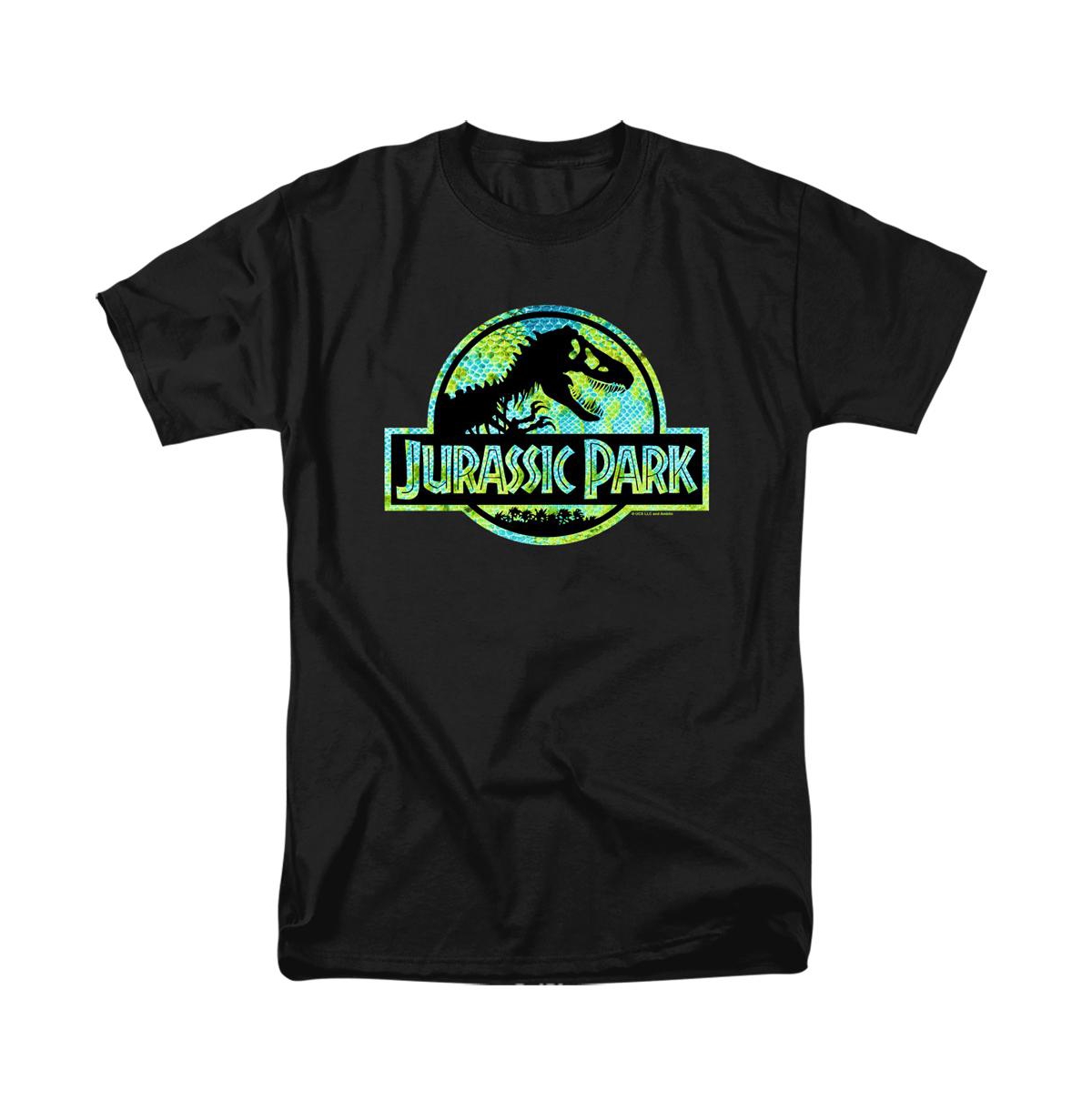 Click here for Jurassic Park Mens Dino Scale Logo T Shirt - Black prices