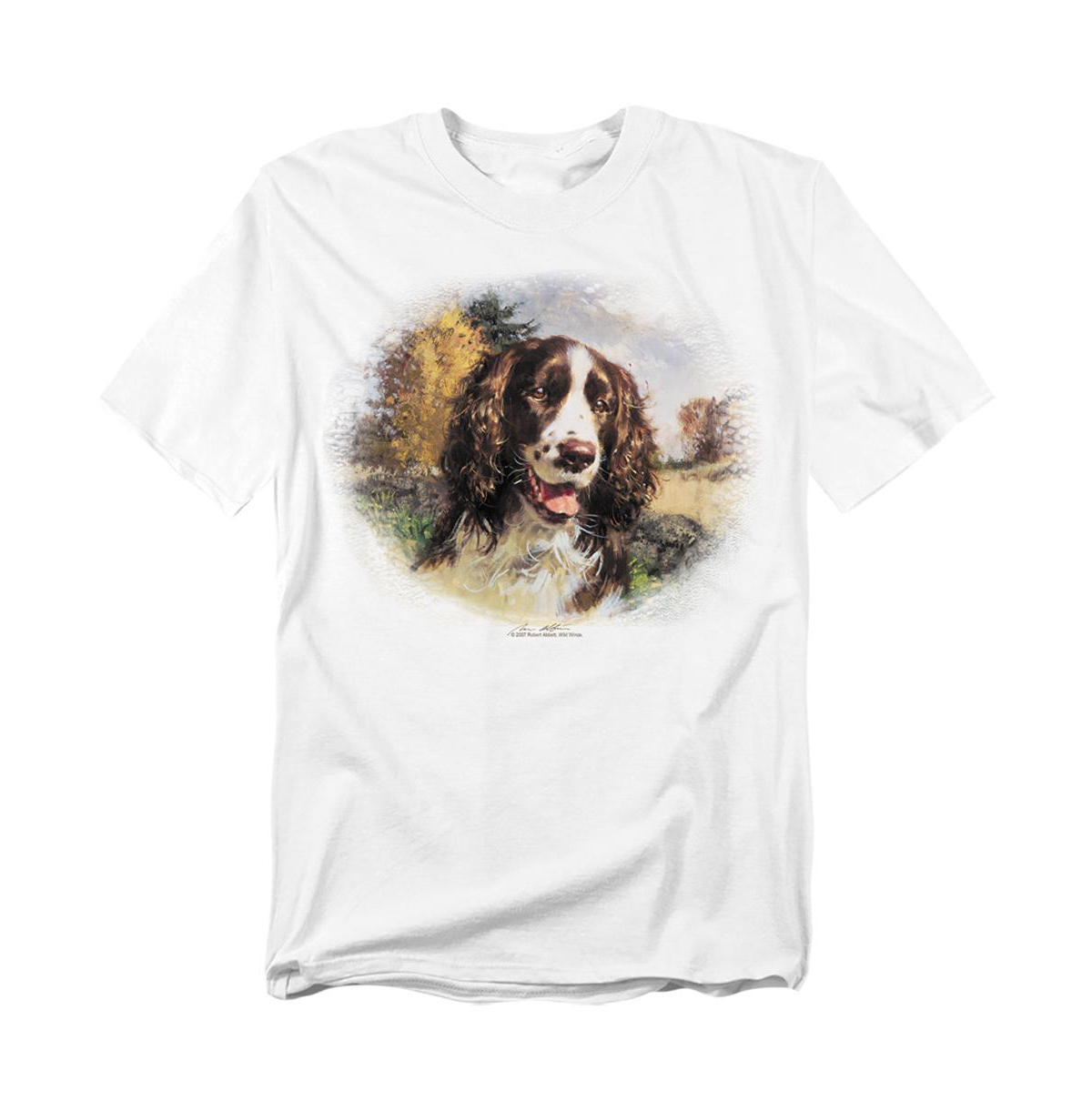 Click here for Wild Wings Mens Wildlife Springer Spaniel Head T S... prices