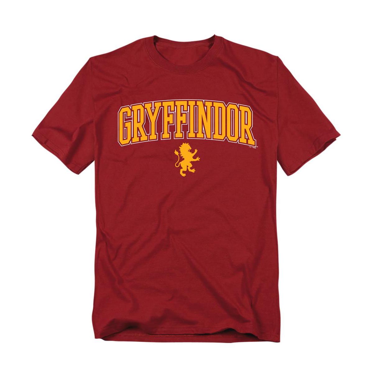 Click here for Harry Potter Mens Gryffindor Arched Lion T Shirt -... prices