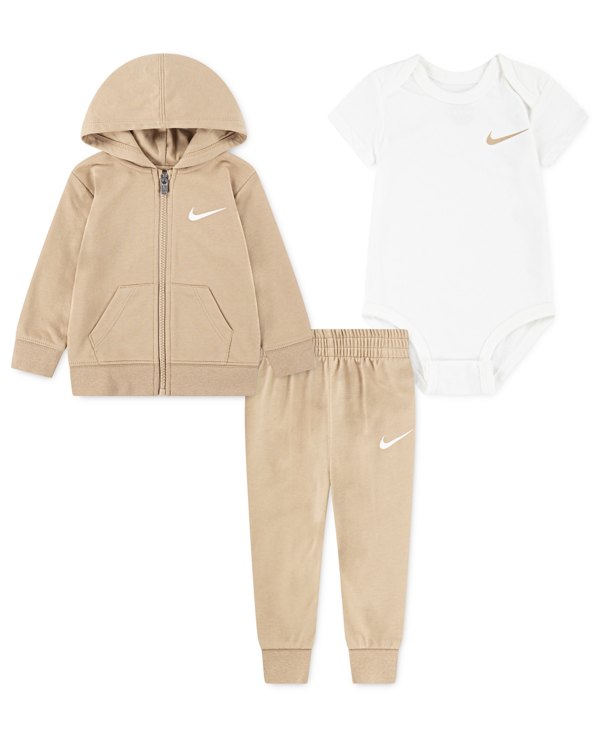 Click here for Nike Baby Boys Bodysuit  Hoodie  and Pants  3-Piec... prices